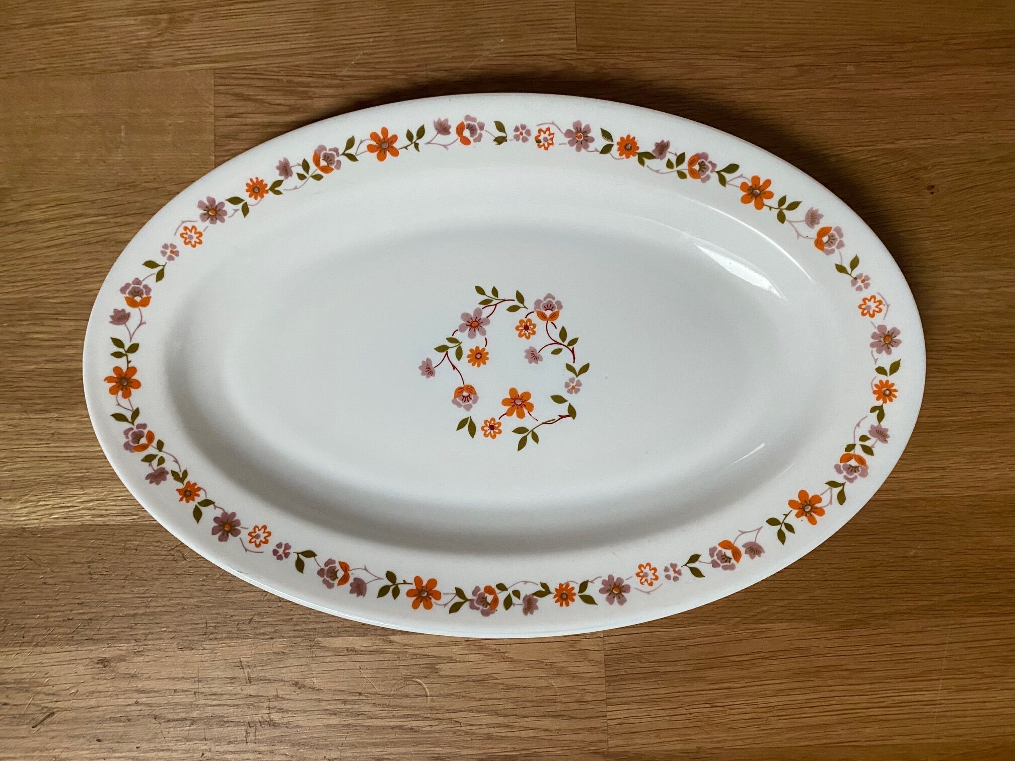 Plat Arcopal - Scania - Ovale - Opaline | Selency