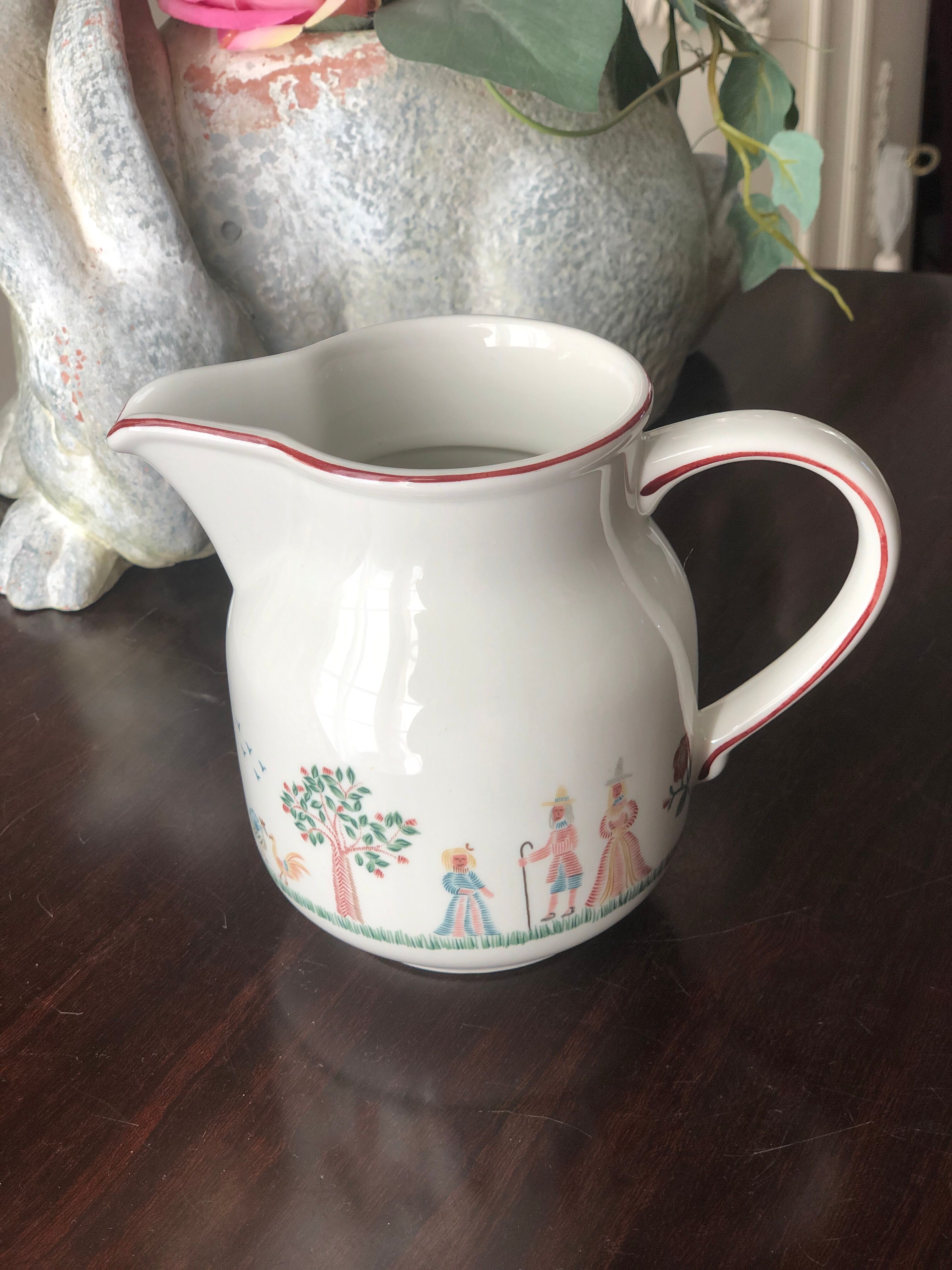 Pot à lait - cremier - villeroy & boch - american sampler - porcelaine ...