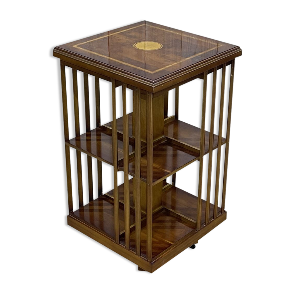 Modern yew rotating library | Selency