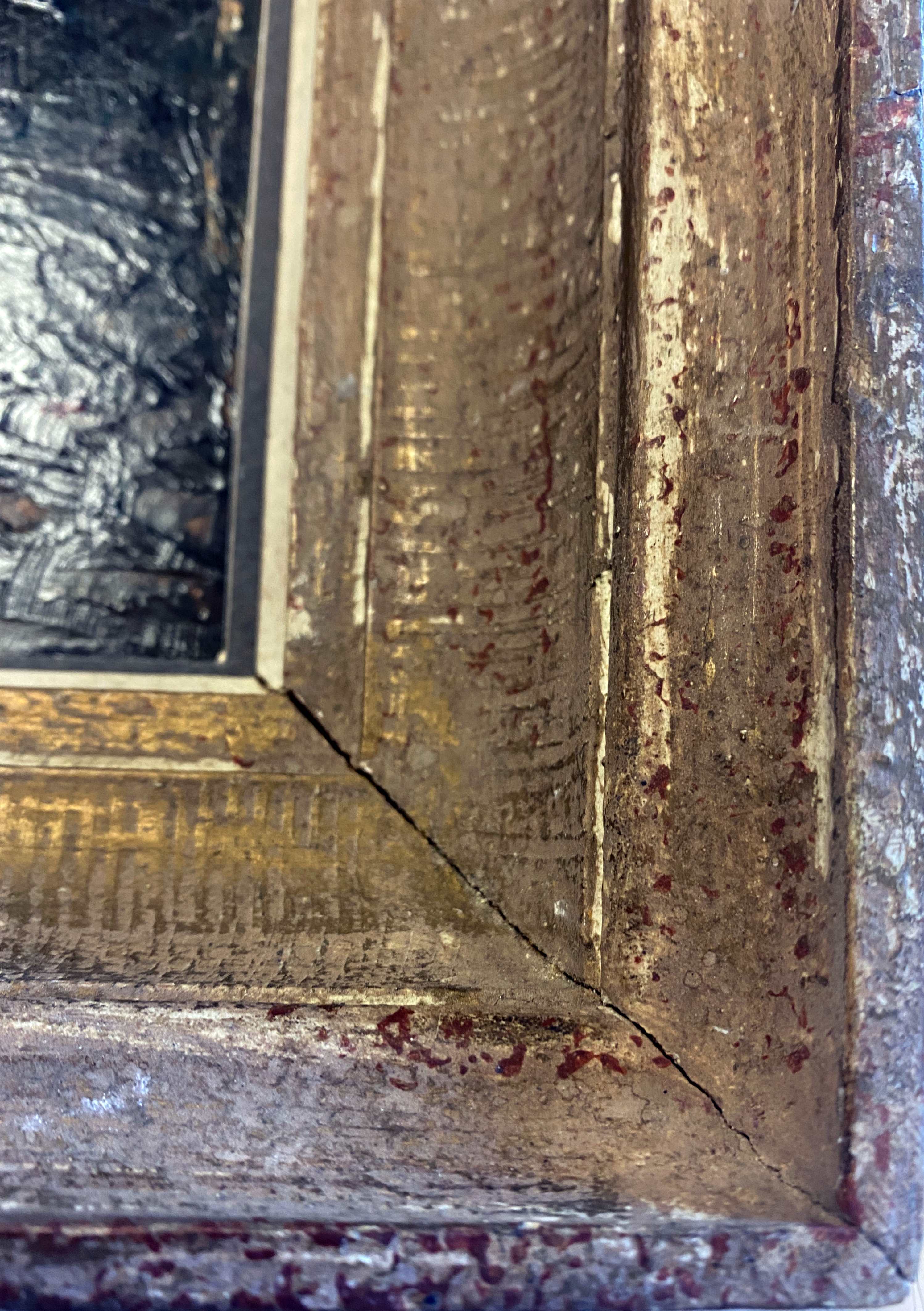 Tableau hsp "bouquet de roses" walter reeves (1882-1900) + cadre | Selency