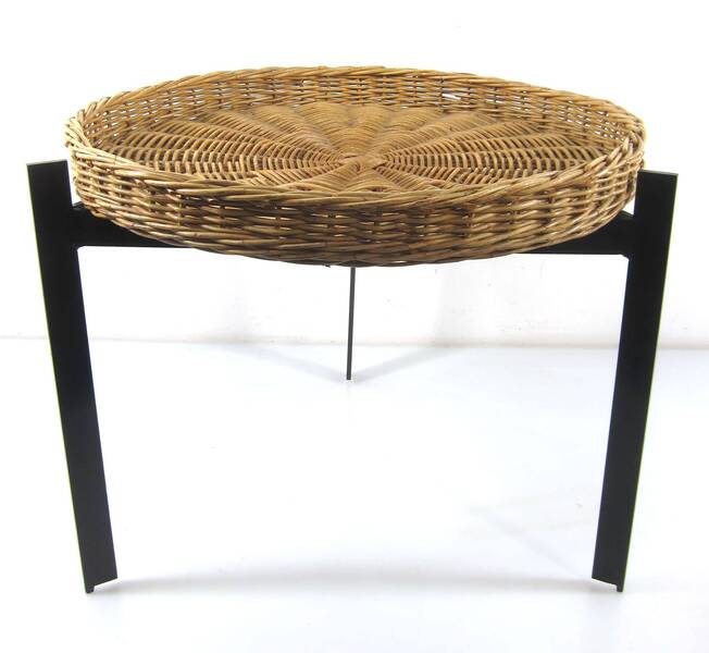 Table d'appoint vintage de style Cees Braakman – Mies Rohe, Mategot ...