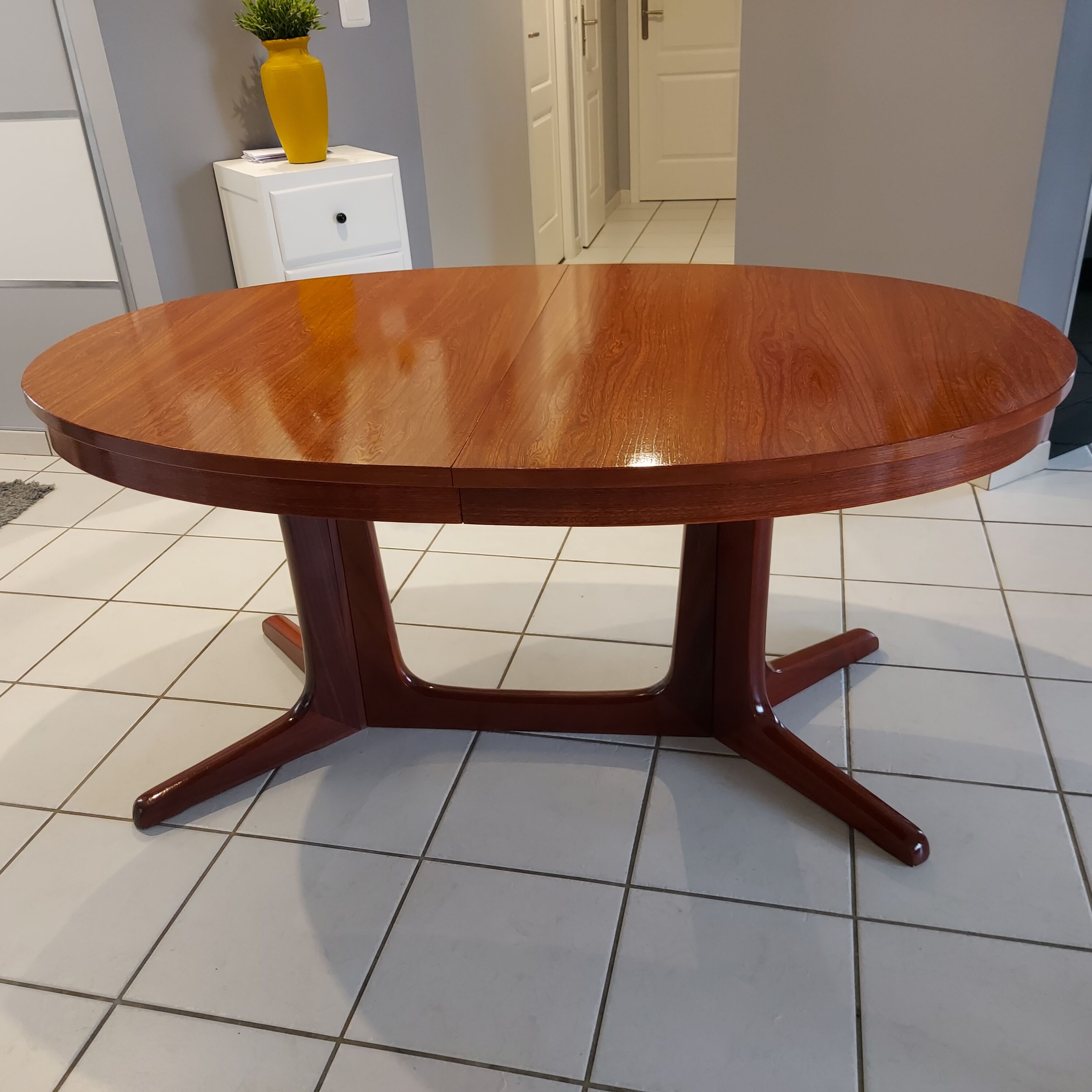 Table extensible maison Baumann vintage années 1970 | Selency