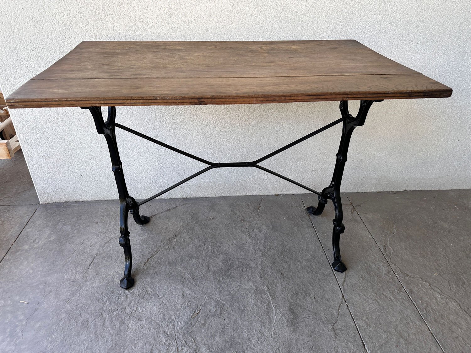 Table de bistrot ancienne Martin Meallet Paris | Selency