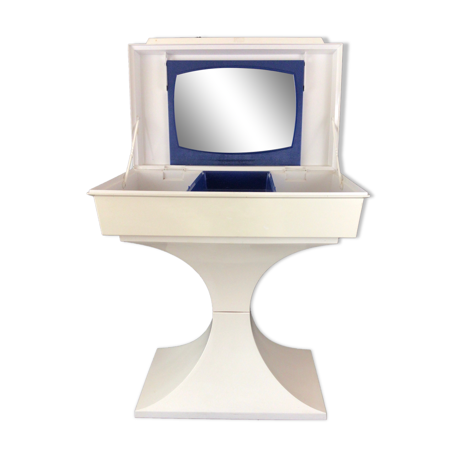 Coiffeuse plastique prisunic flair vintage 70 | Selency