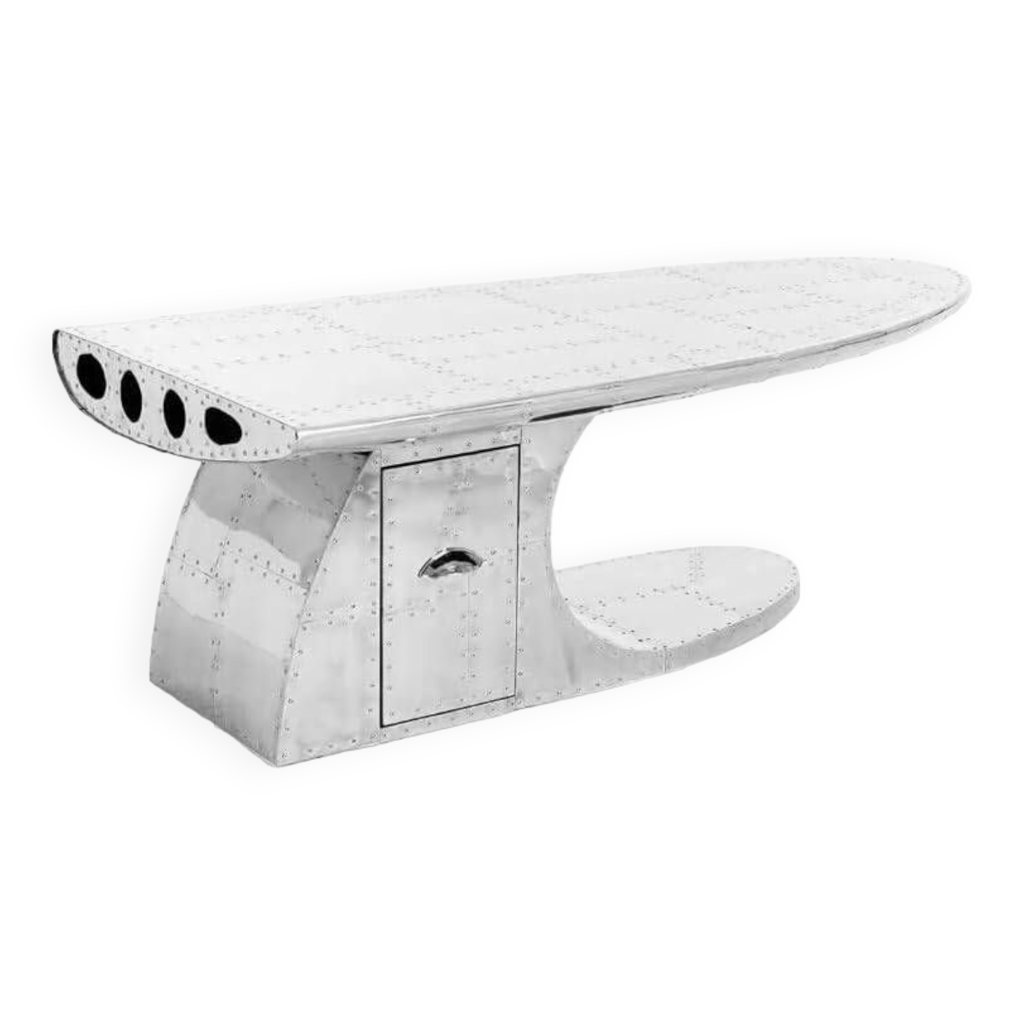 Table Basse Aile en aluminium | Selency
