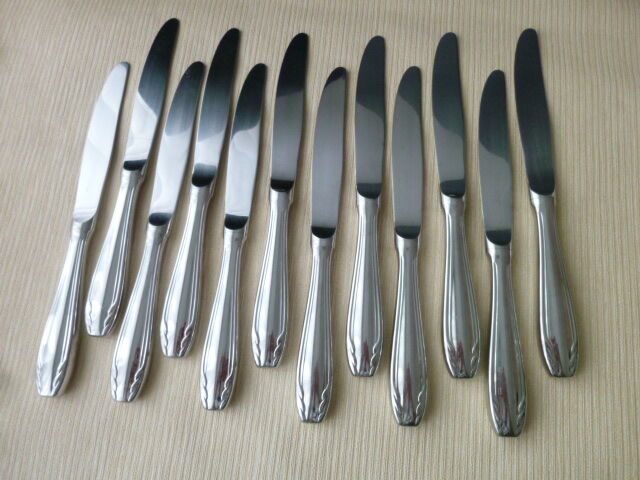 Set de 12 couteaux de table Acier massif monocoque Chabanne Modèle ...