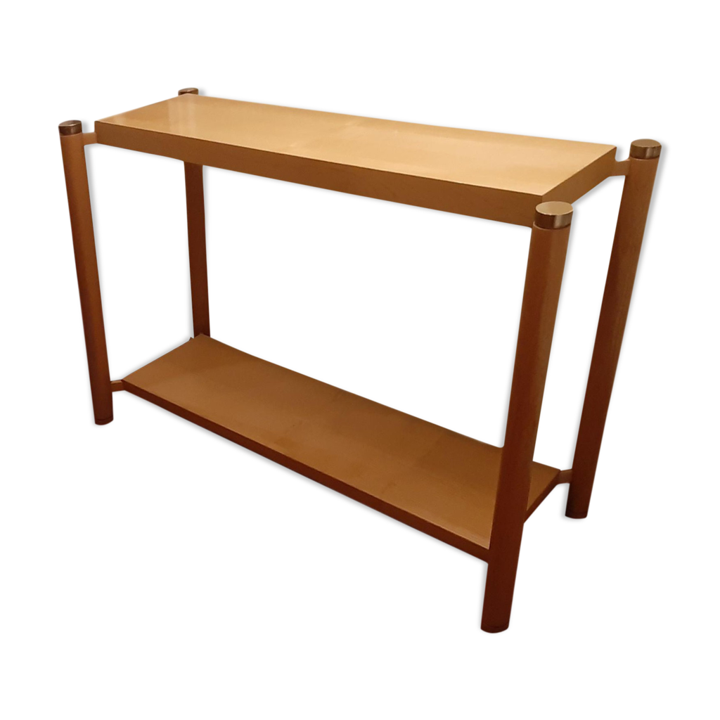Console en bois sur-laqué style Baumann, 1970s | Selency