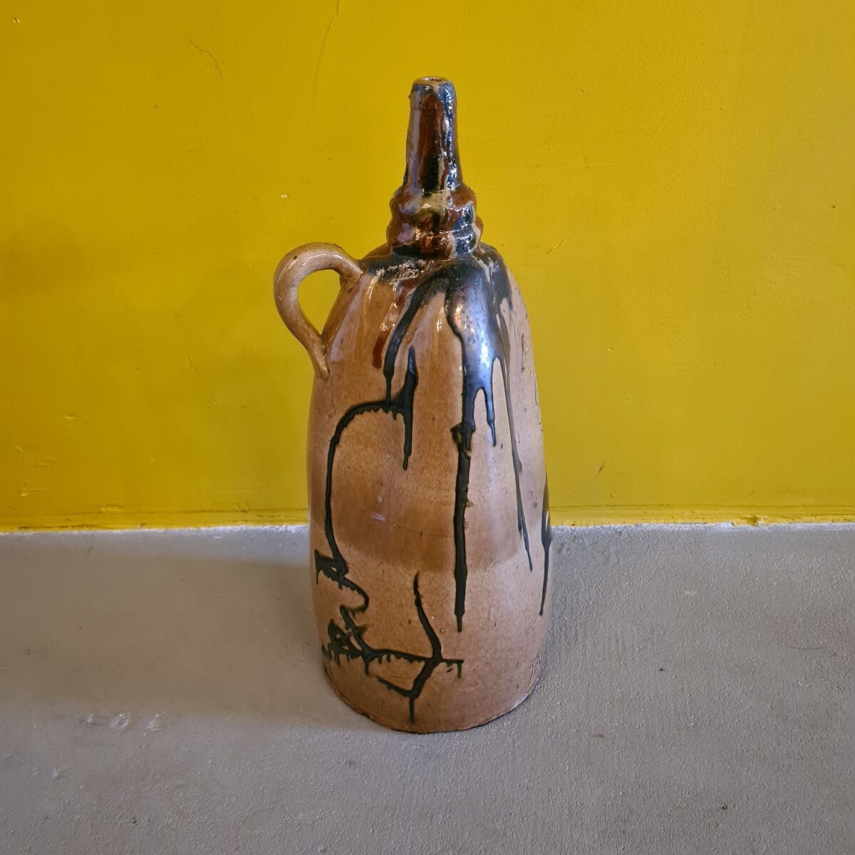 Vase en céramique vintage de Thomas Buxo, des années 1960 | Selency