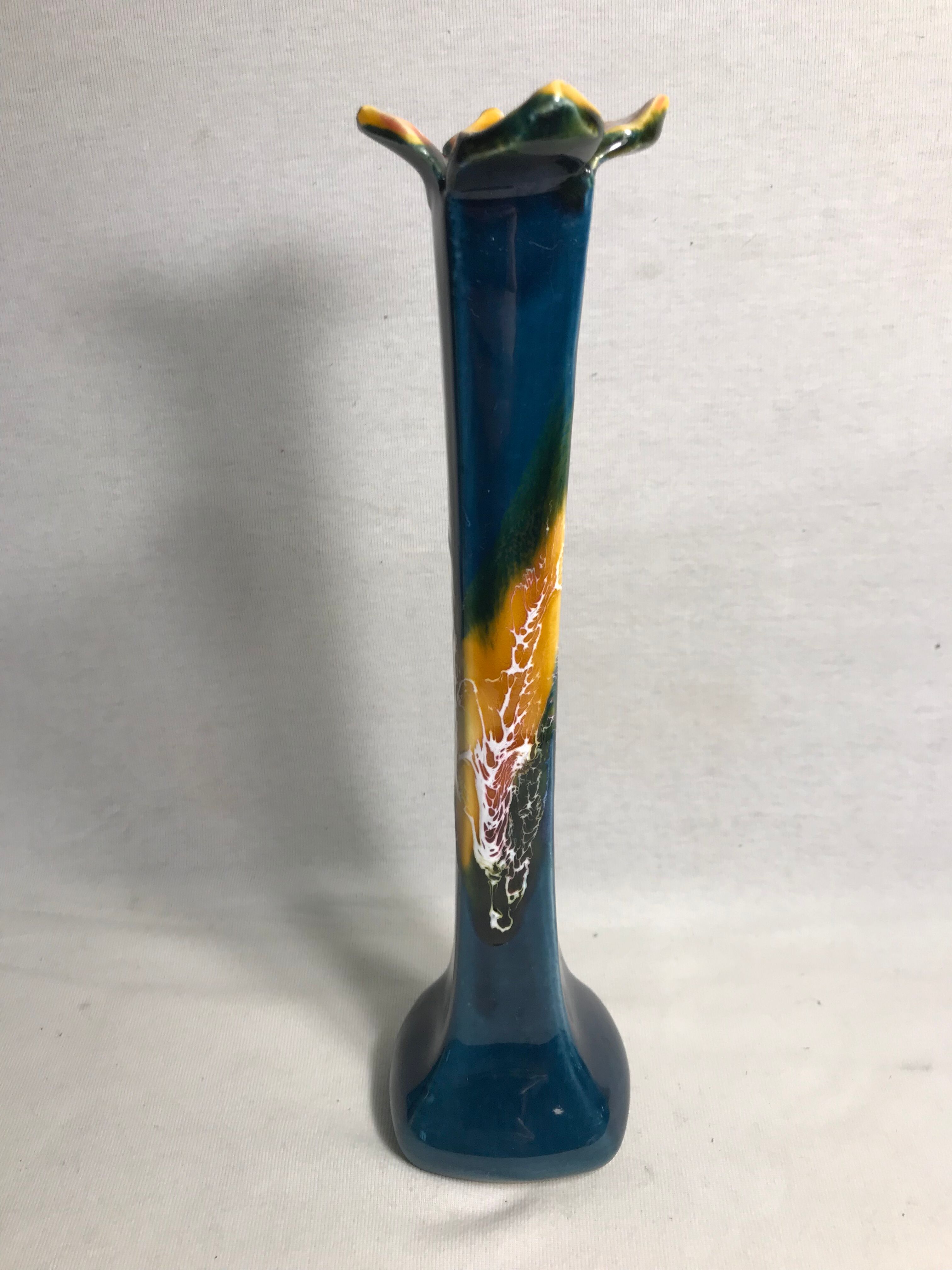 Vase soliflore ancien vallauris P Fassy | Selency