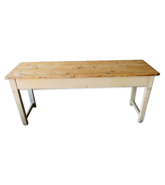 Desserte ancienne table console de drapier 1950 | Selency