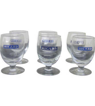 Ensemble de six verres Ricard | Selency