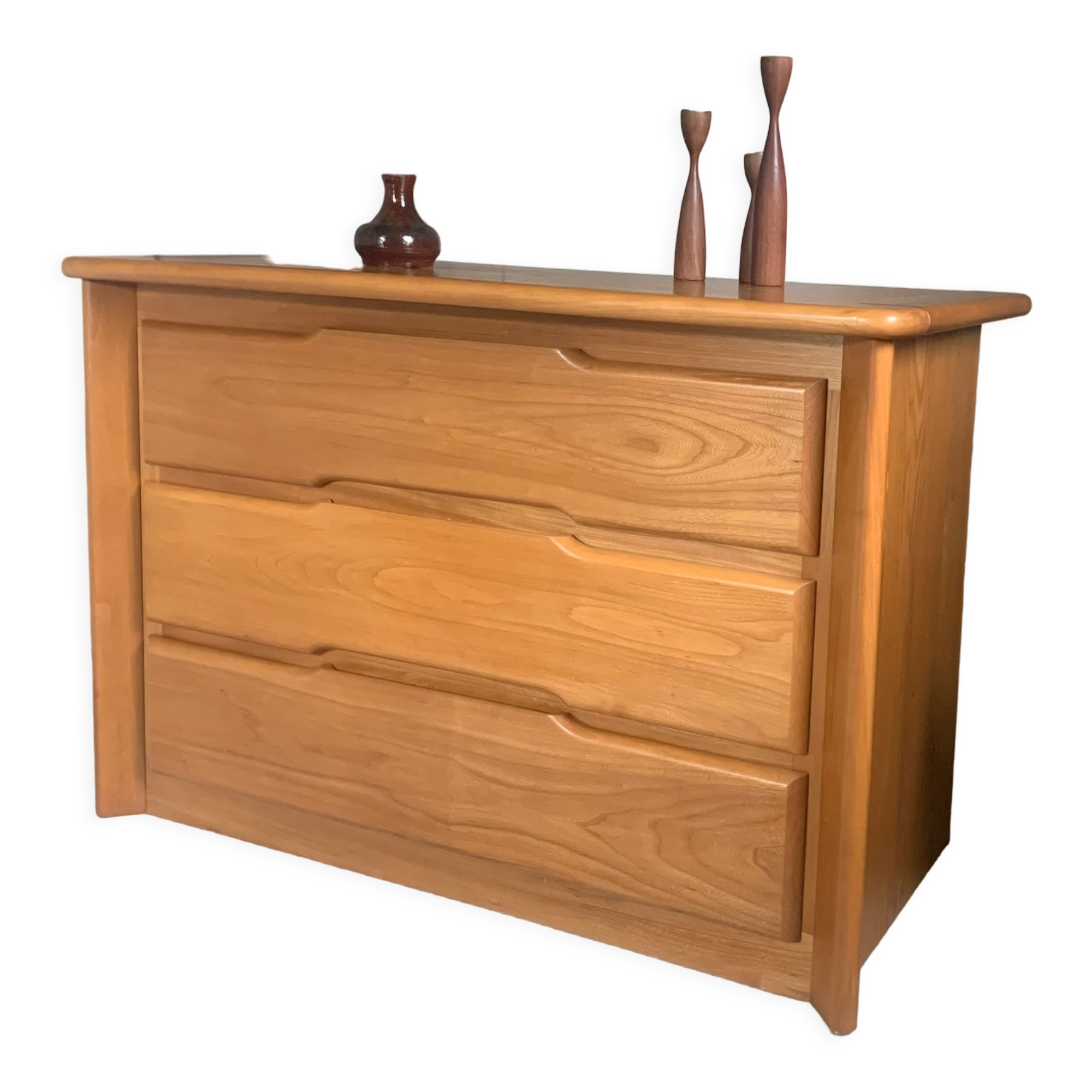 Commode En Orme Massif