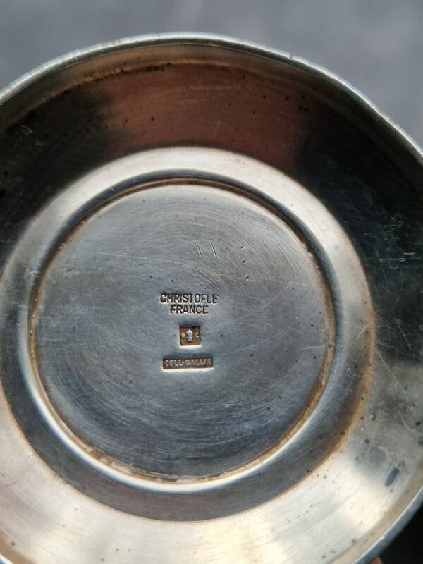 Maitre Orfèvre : Gallia pour Christofle - Timbale en métal argenté ...