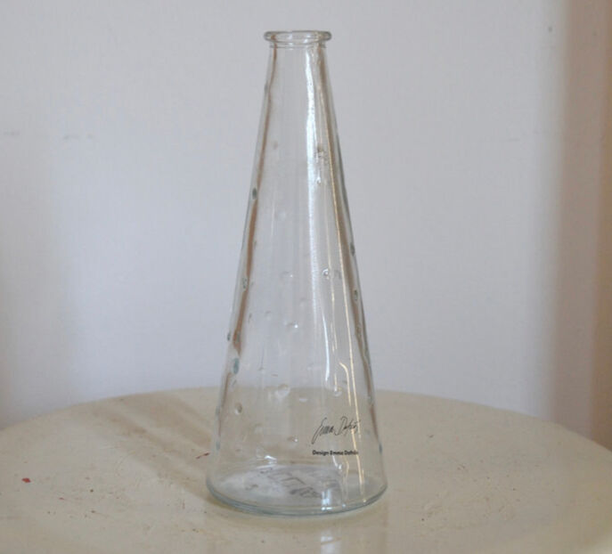 Soliflore ou vase transparent design - ikea vintage | Selency