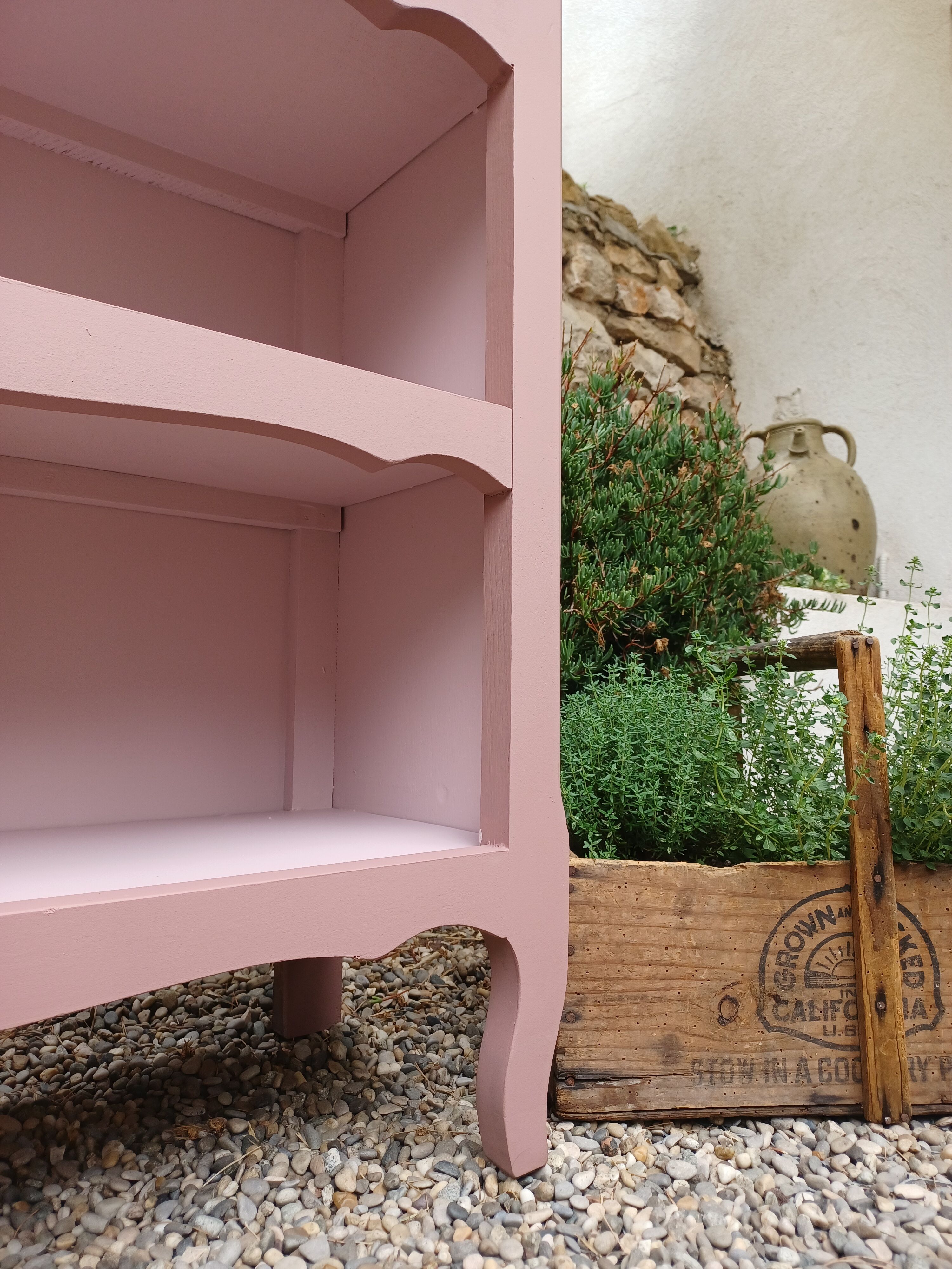 Bibus, meuble à étagères ancien en bois | Selency