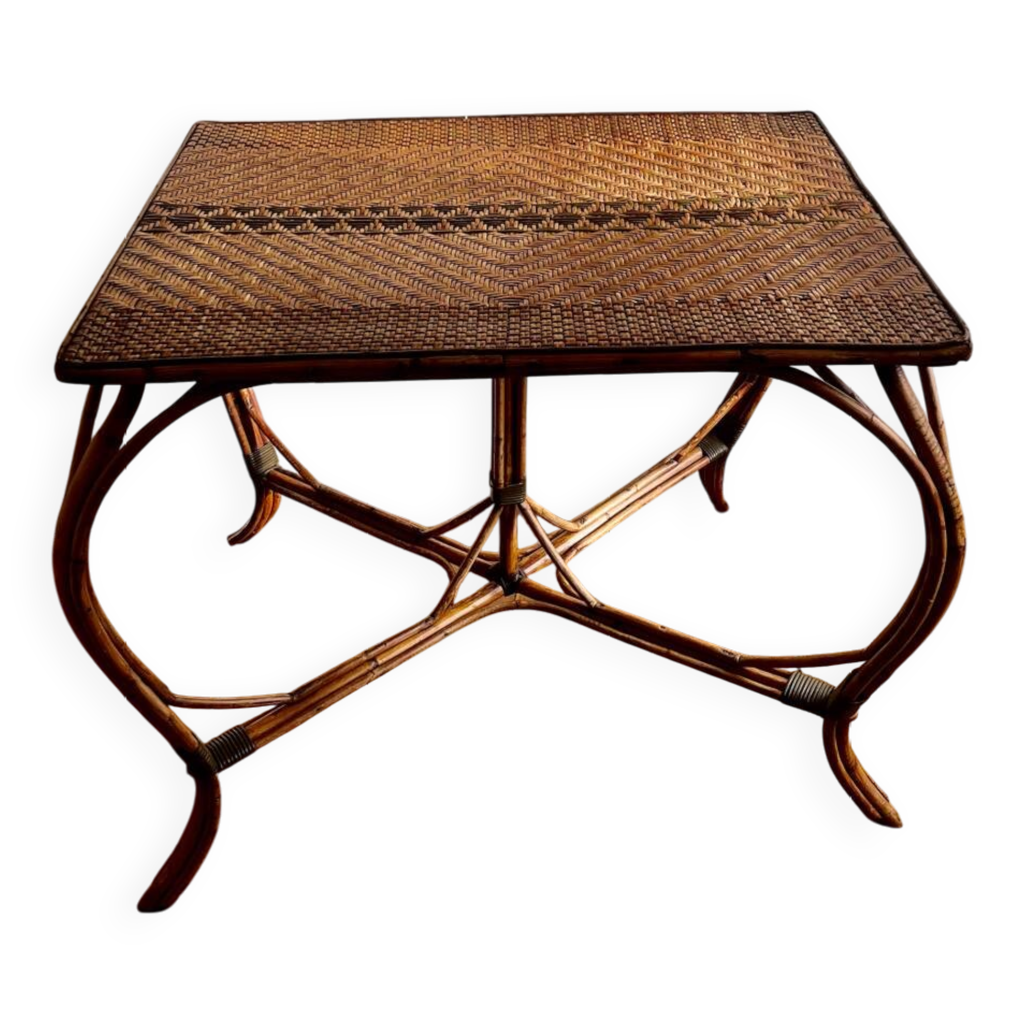 Table en osier, années 1940 | Selency