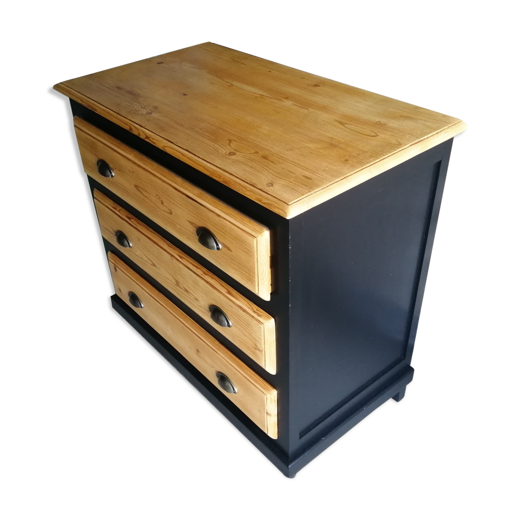 Commode en pin style industriel | Selency