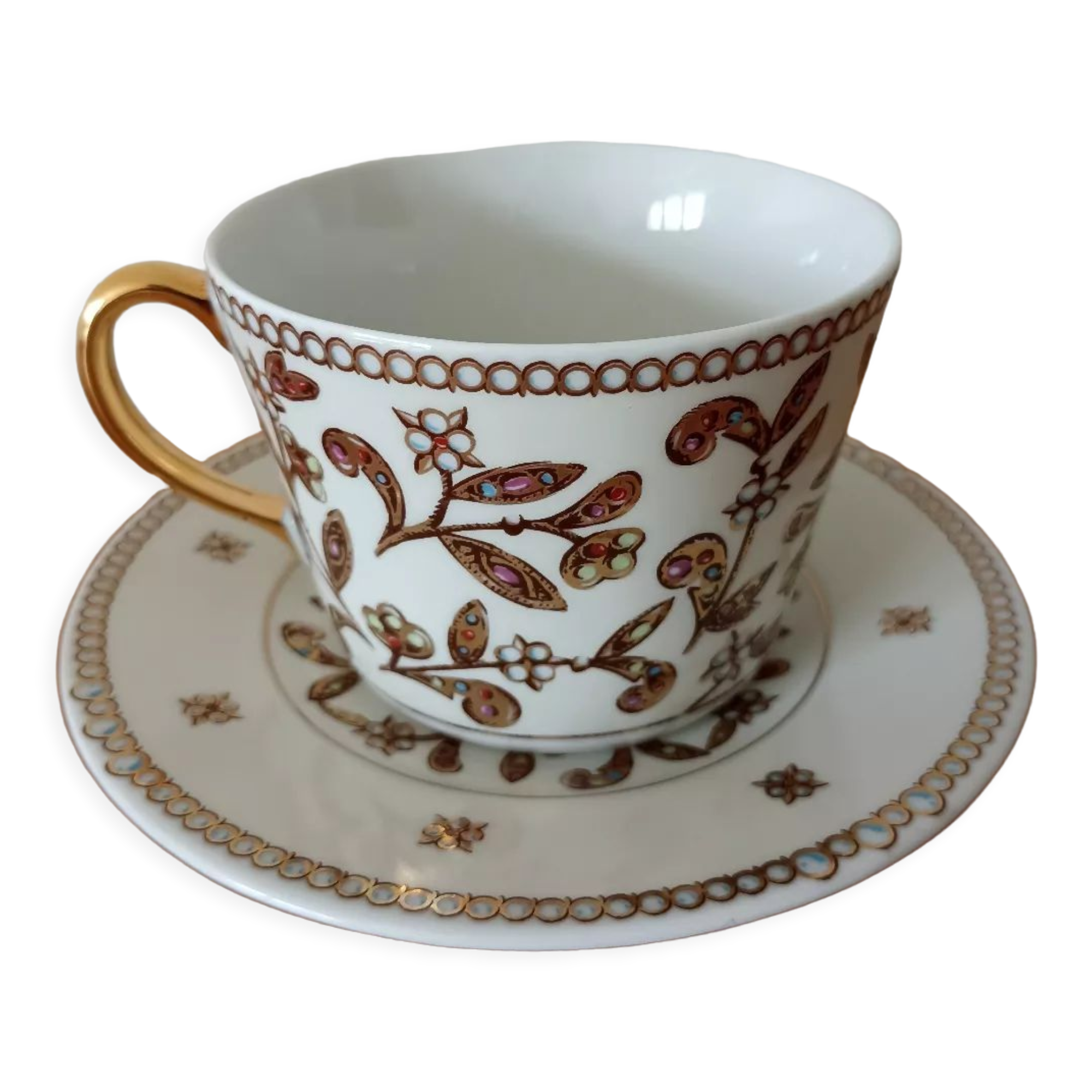 Tasse et soucoupe Aliocha 2001 Geneviève Lethu | Selency