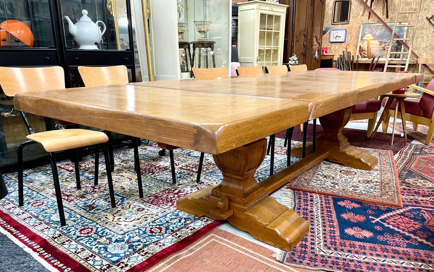 Grande table de ferme | Selency