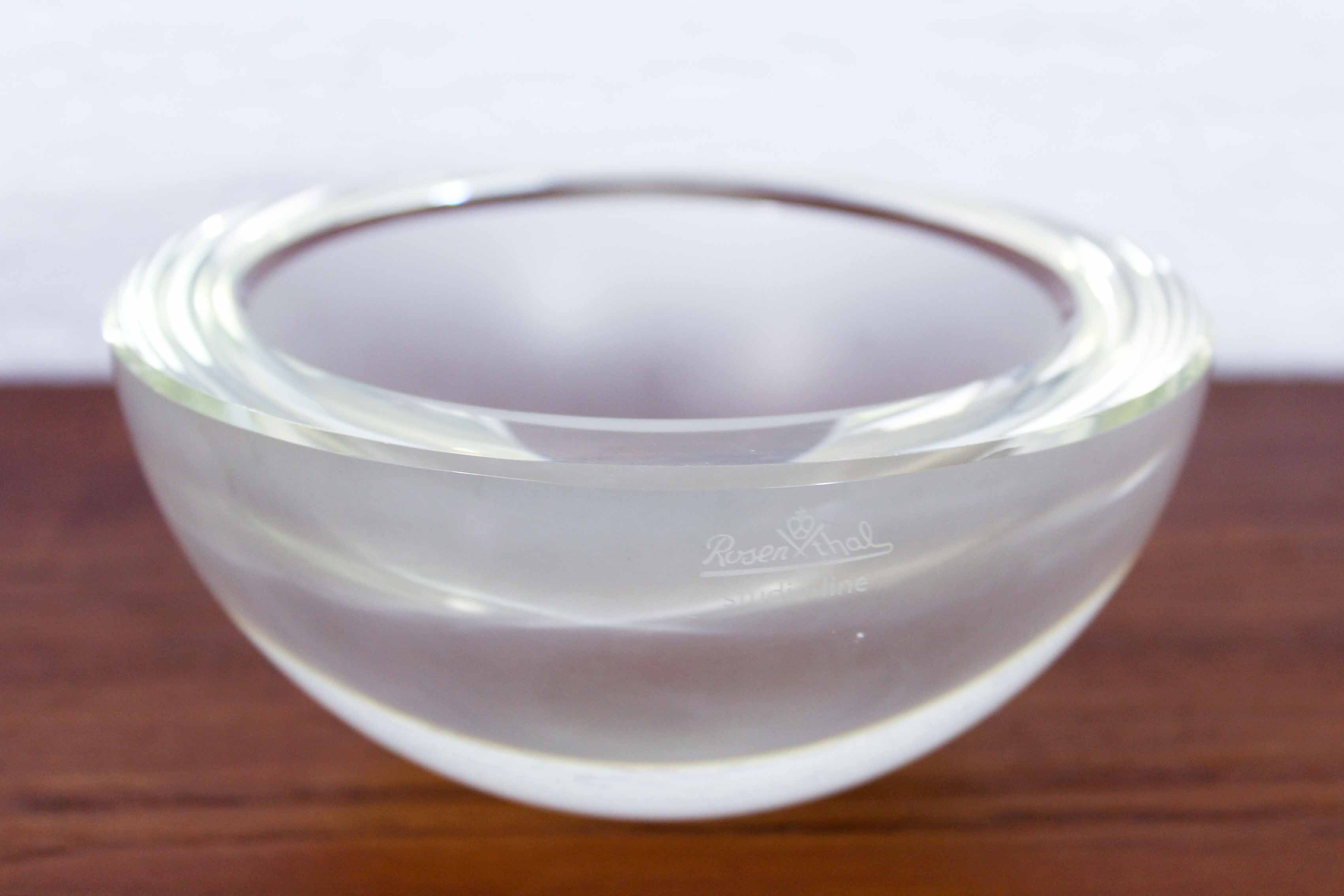Rosenthal Studio Line crystal trinket bowl | Selency