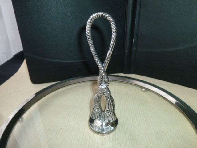 Plateau à fromage en verre et métal argenté Siléa | Selency