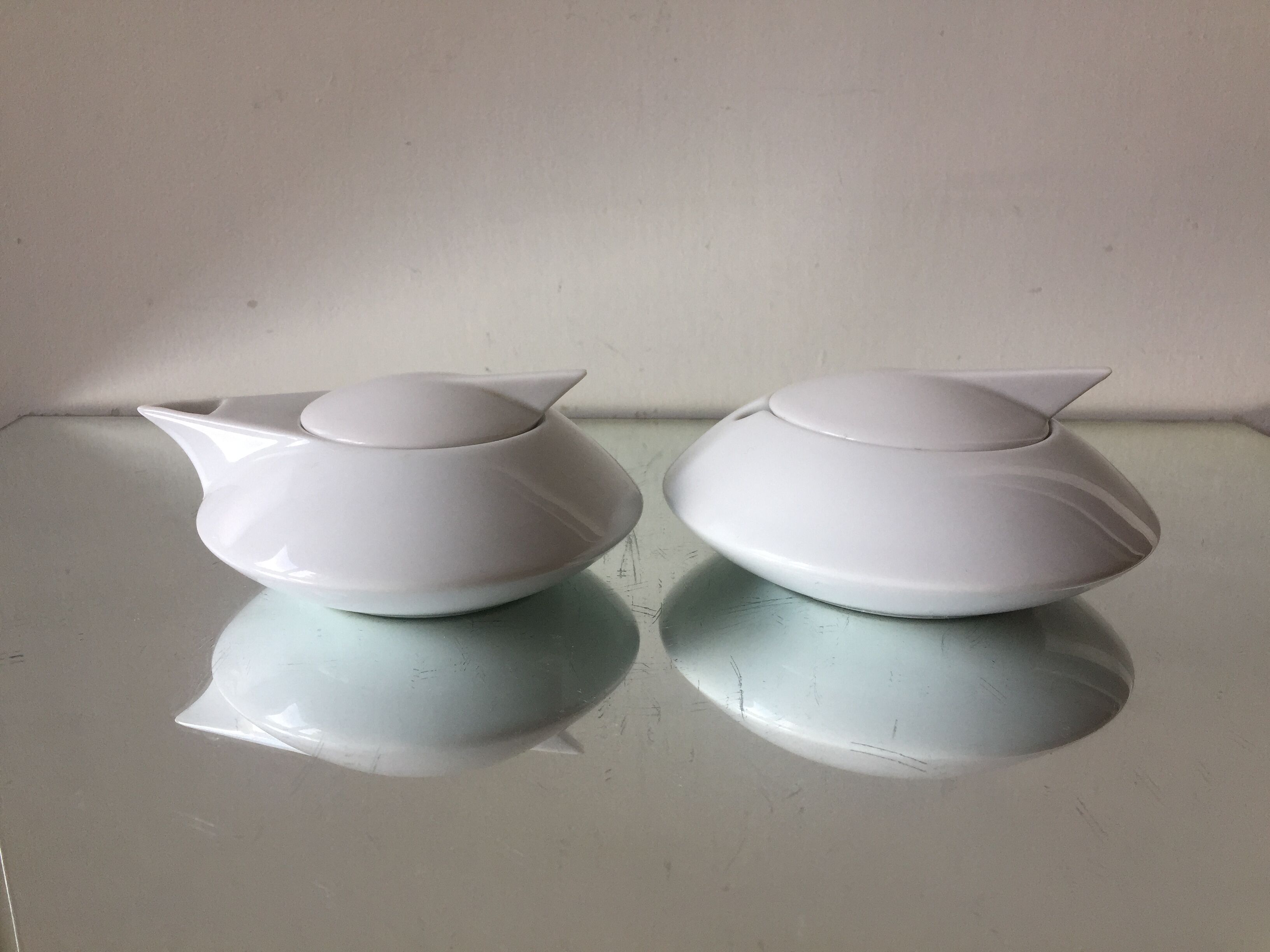 Ensemble de crémier & sucrier White Gallery Collection OVNI Ranmaru ...