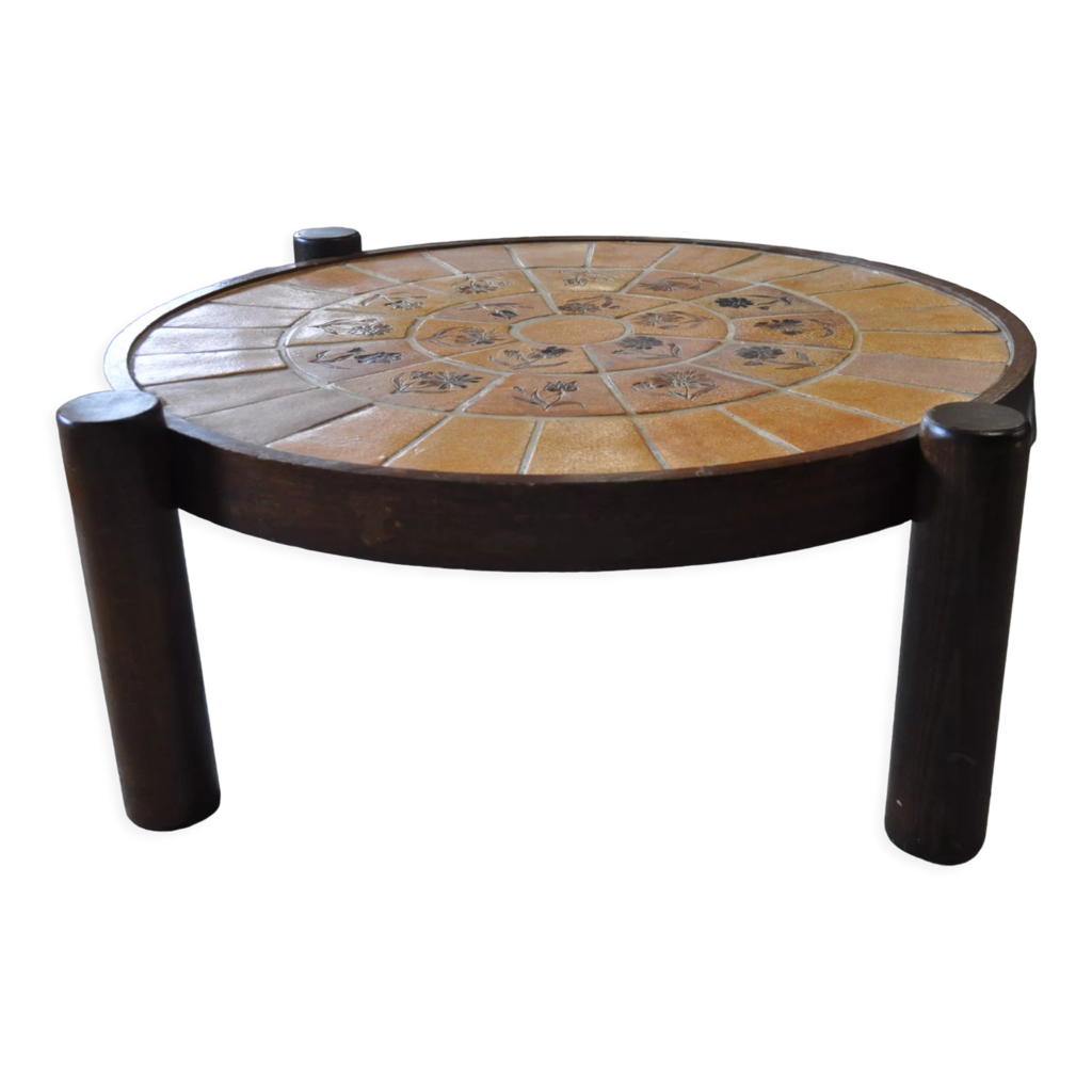 Table basse céramique herbier | Selency