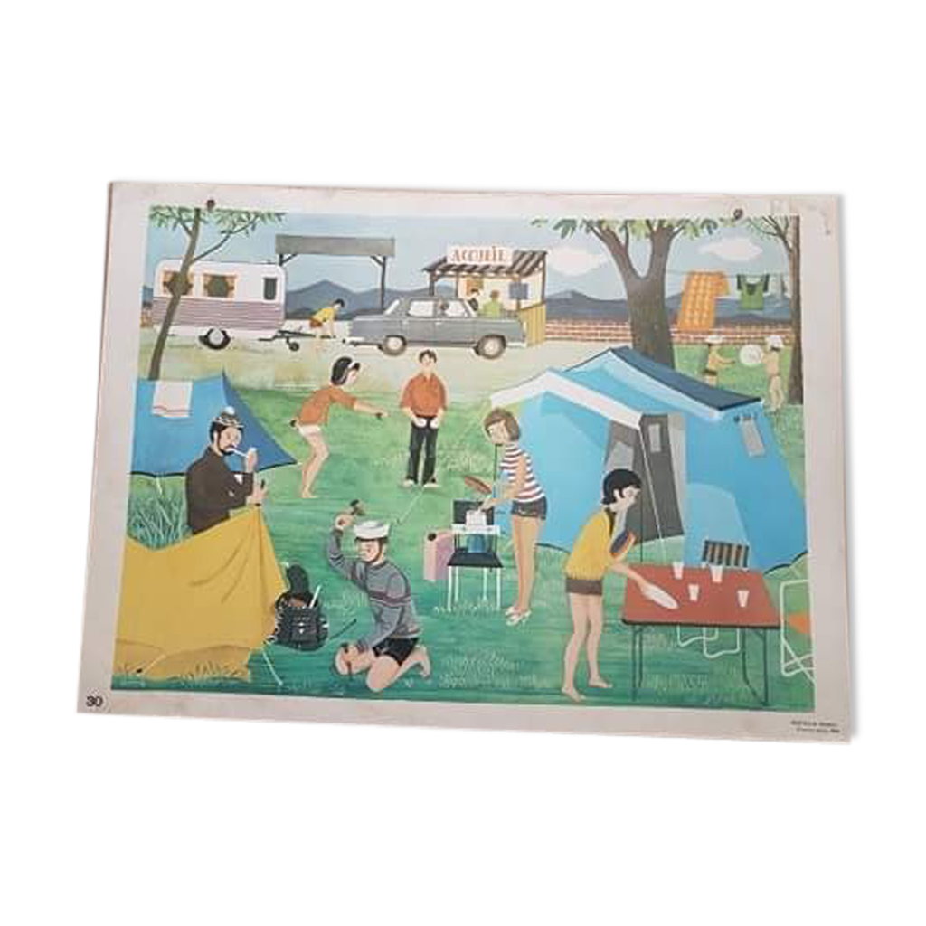 Affiche Fernand Nathan datée de 1966 | Selency