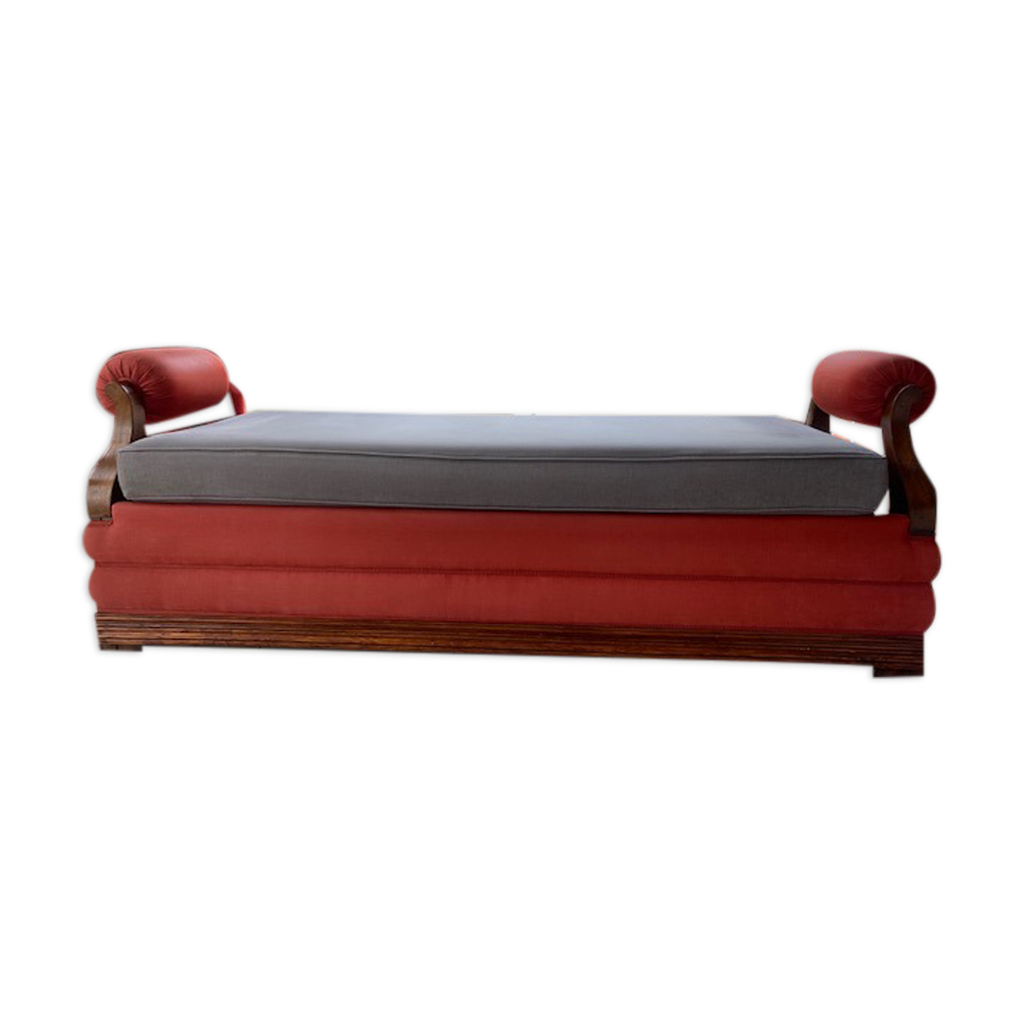 Meridienne ancienne bois massif | Selency