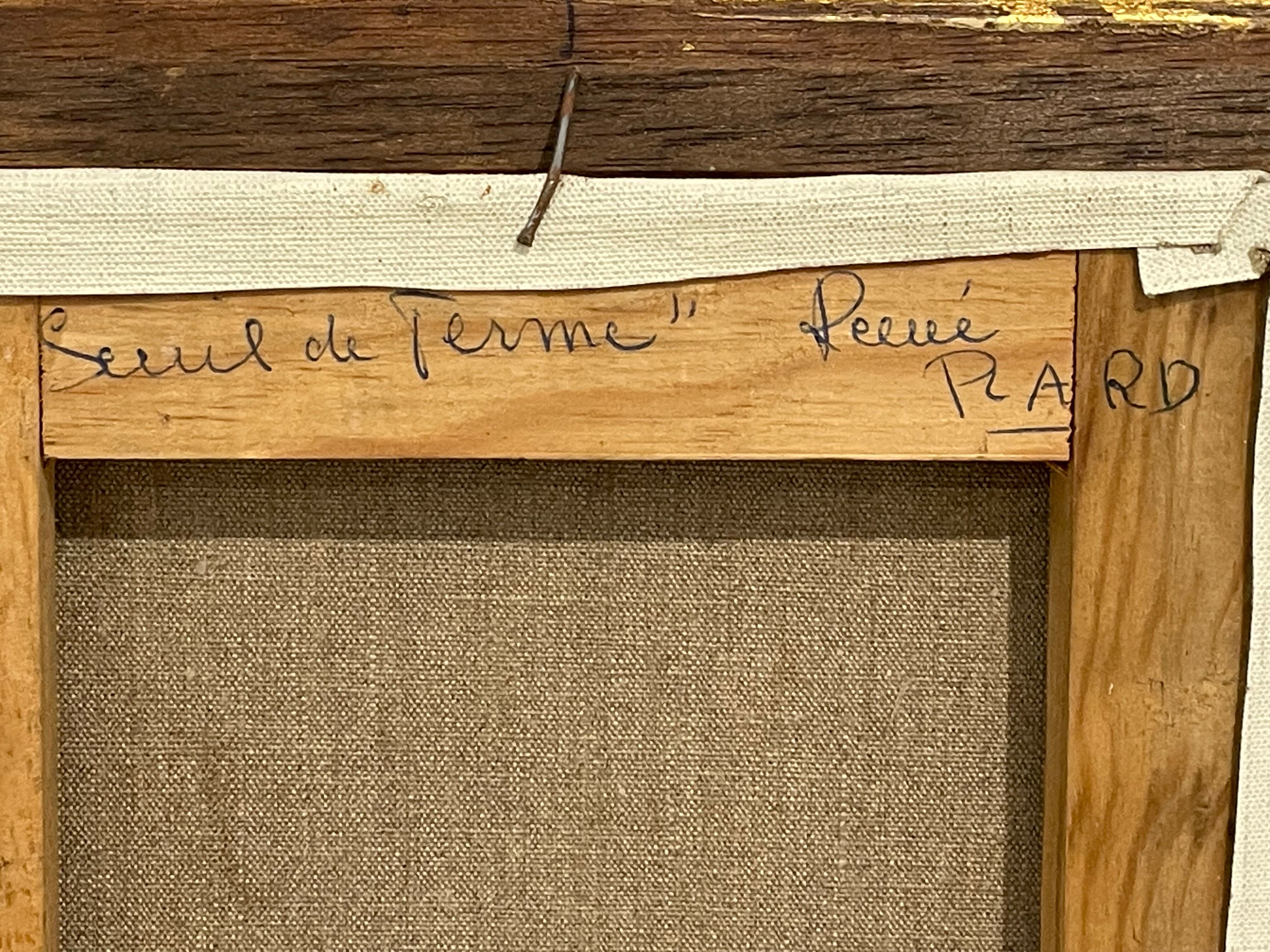 Tableau encadré huile sur toile de Renée Plard | Selency