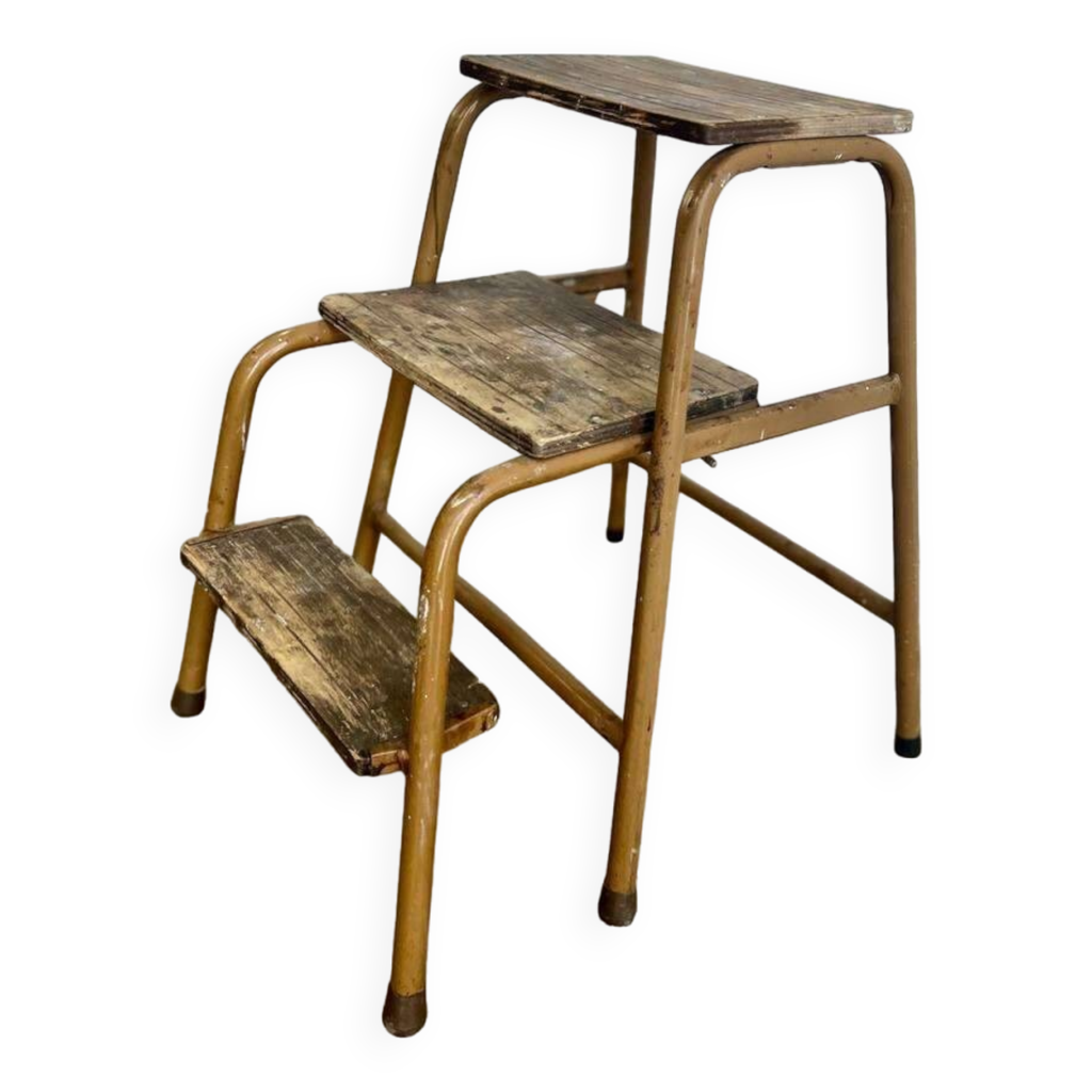 Escabeau industriel vintage / mini échelle | Selency