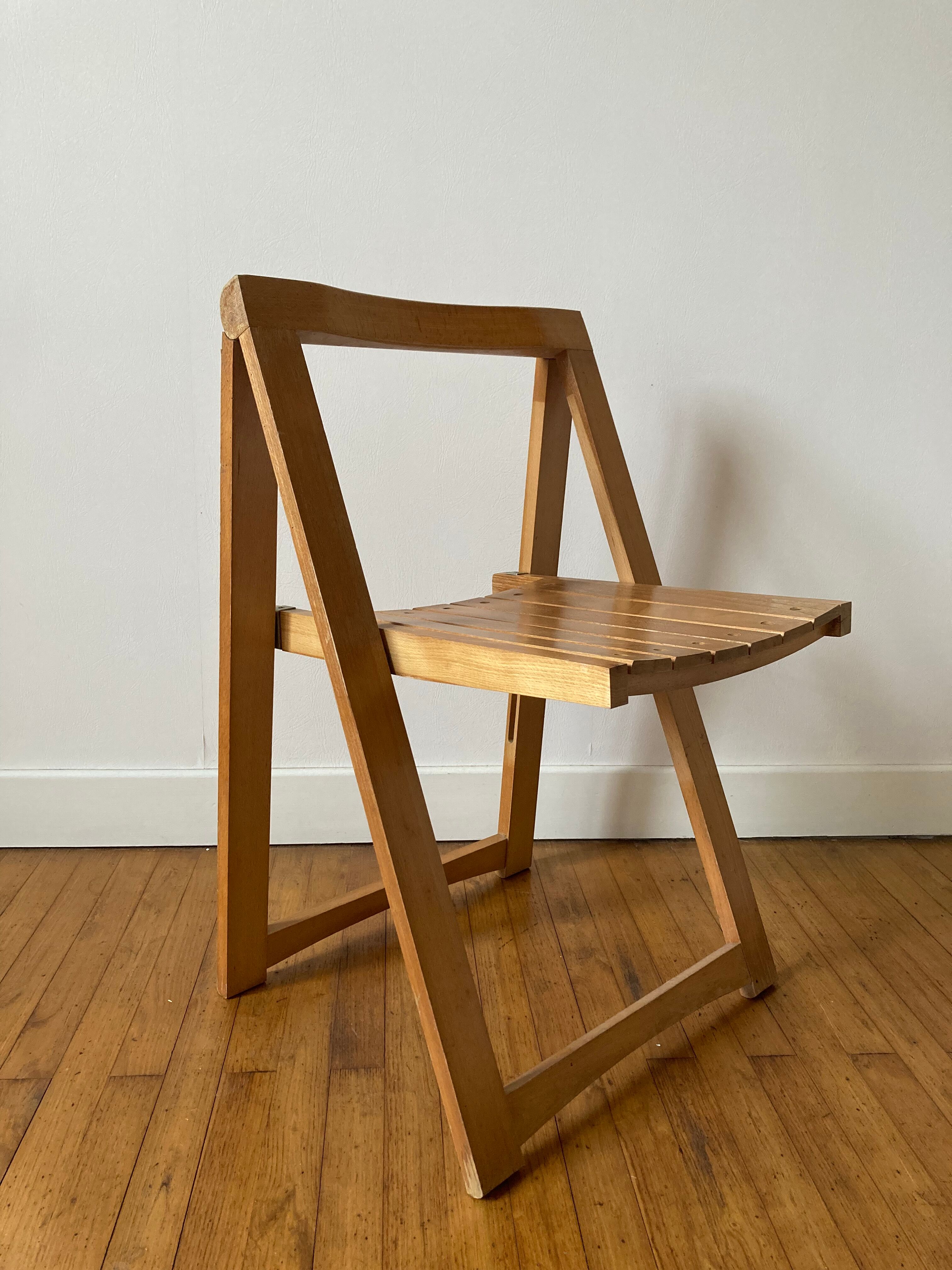 Chaise pliante vinatge | Selency