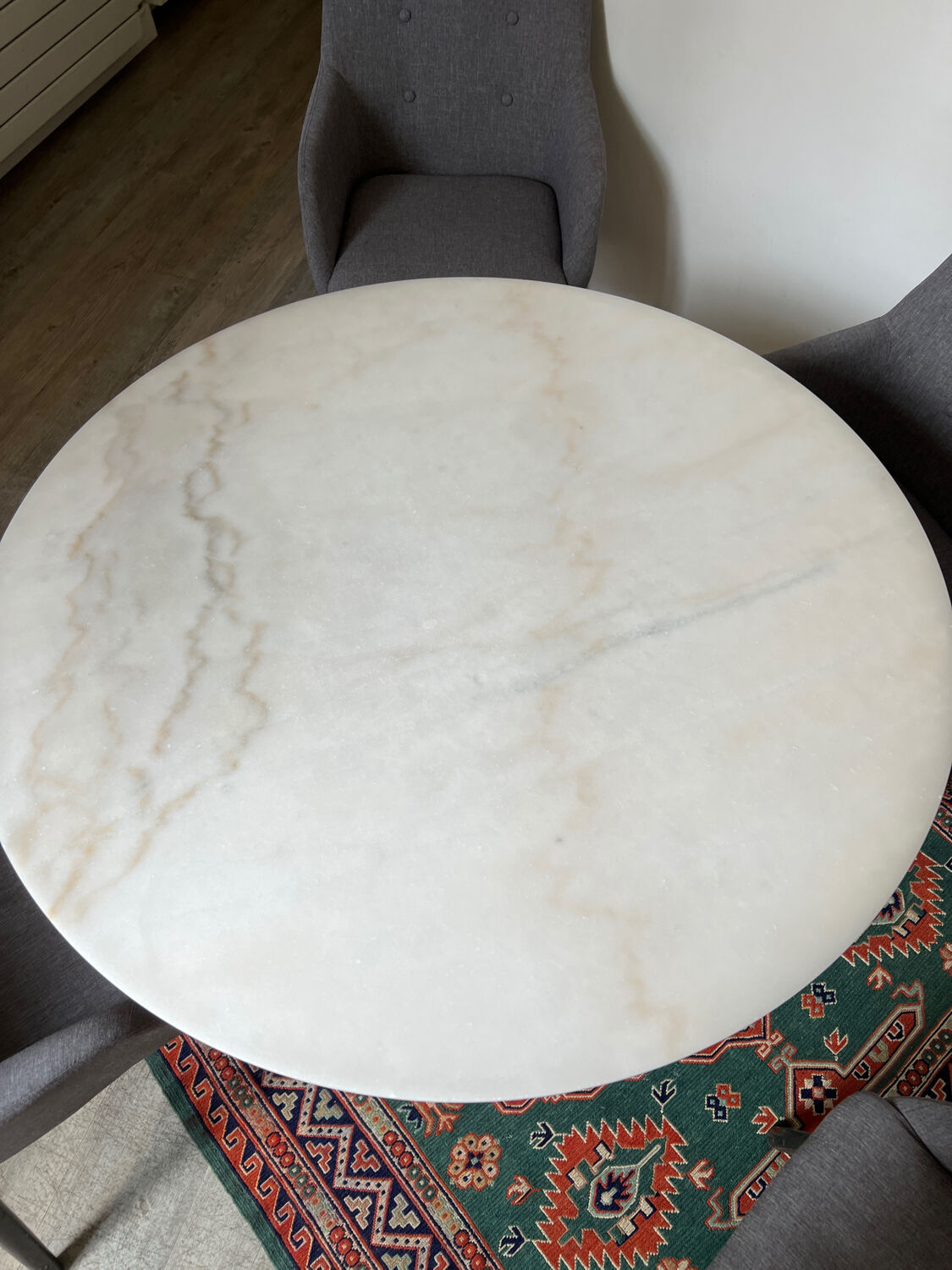 Table ronde marbre 1m diamètre | Selency