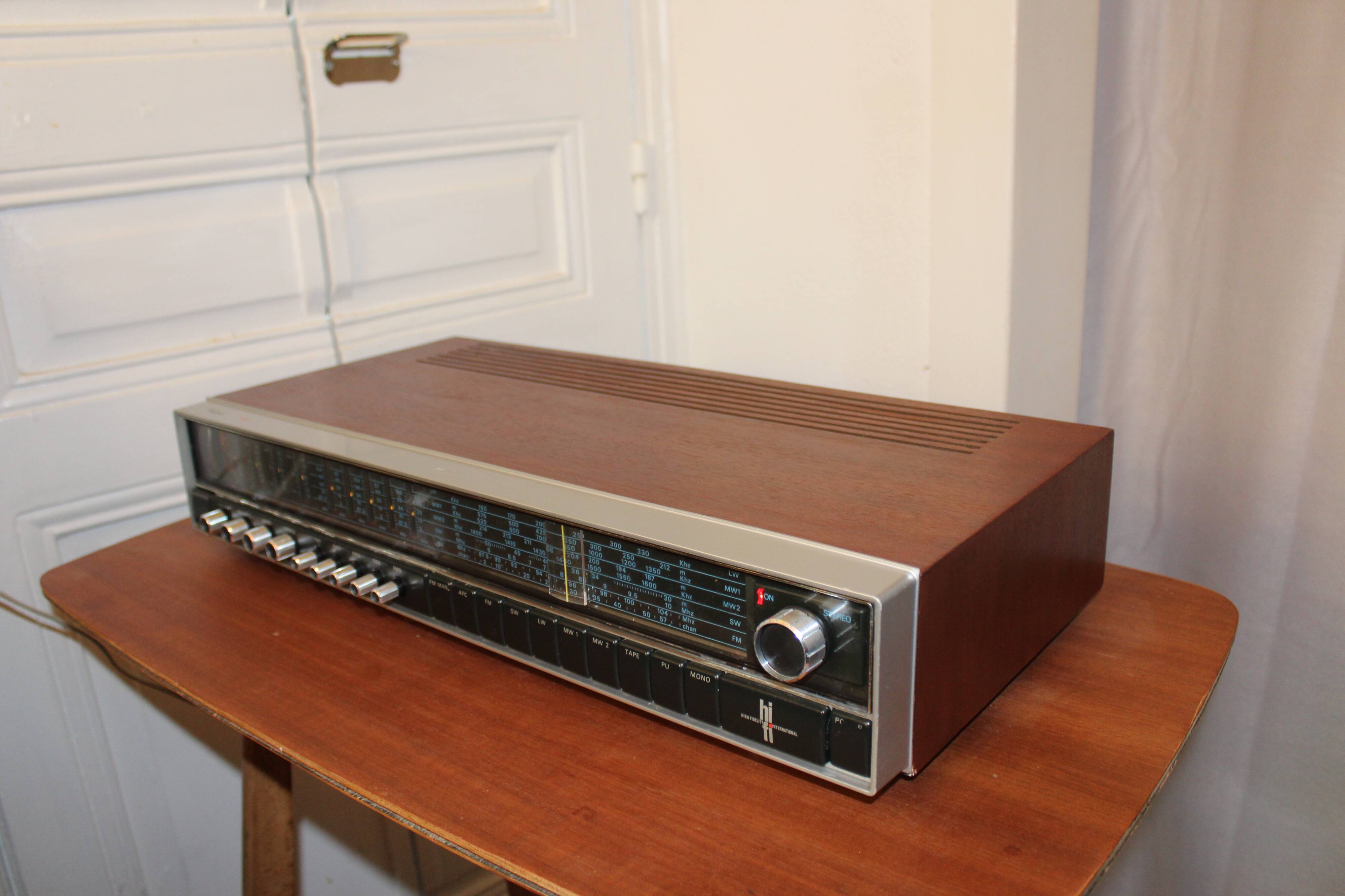 Amplificateur-tuner hifi vintage radiola (philips) type rh 712 (1972 ...