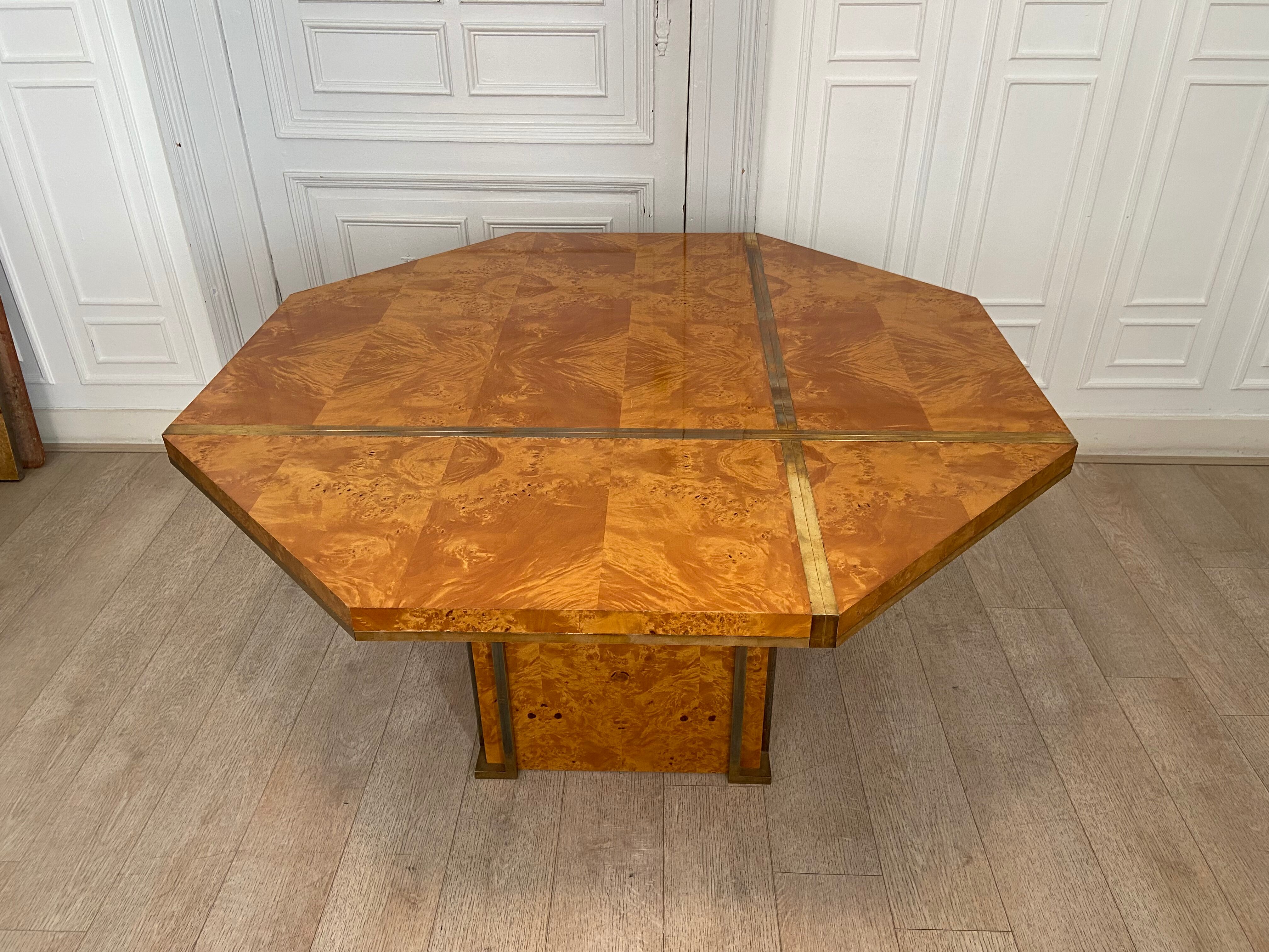 Table SAM avec rallonges pour Roche Bobois, 1970s | Selency