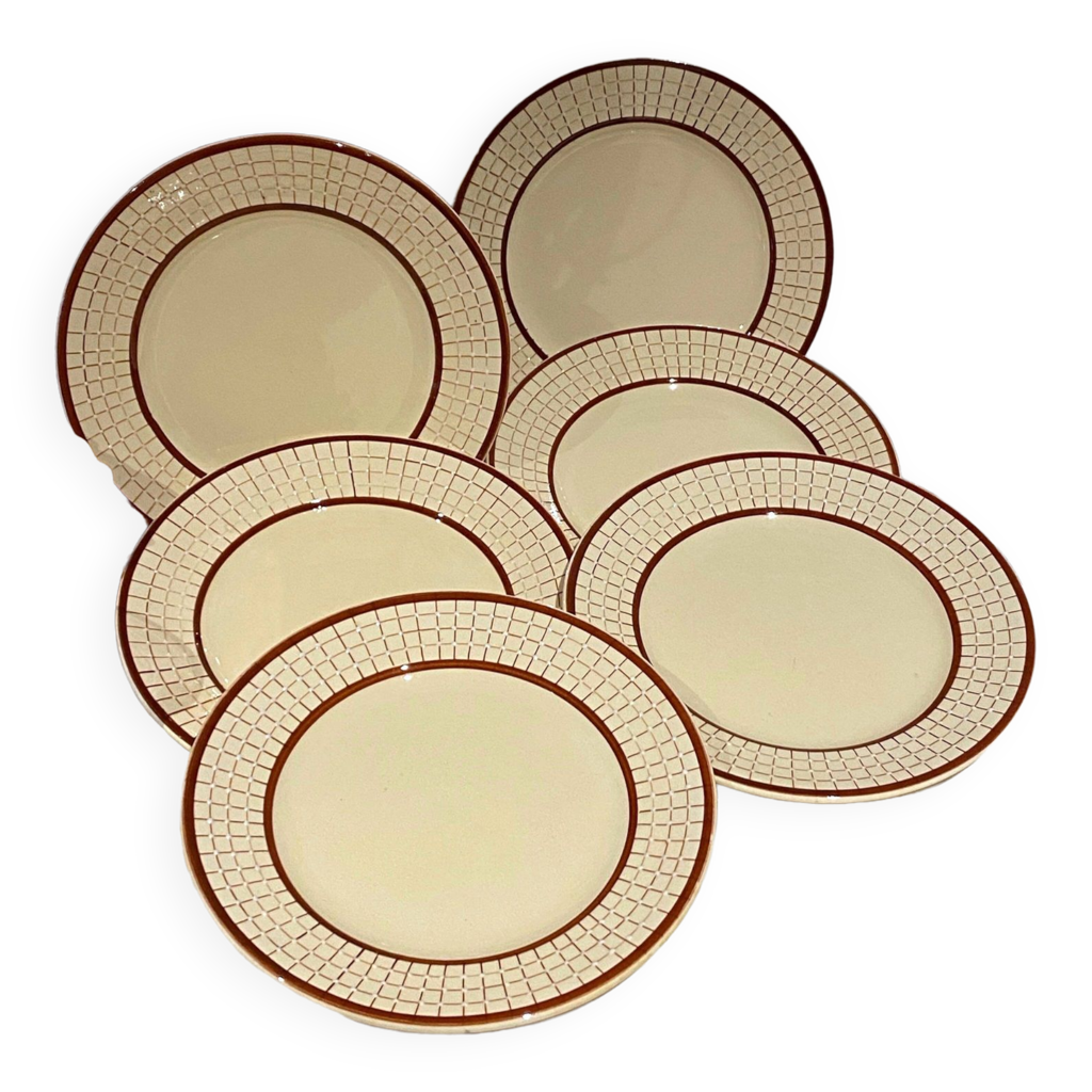 Assiettes Longchamp Art Deco | Selency