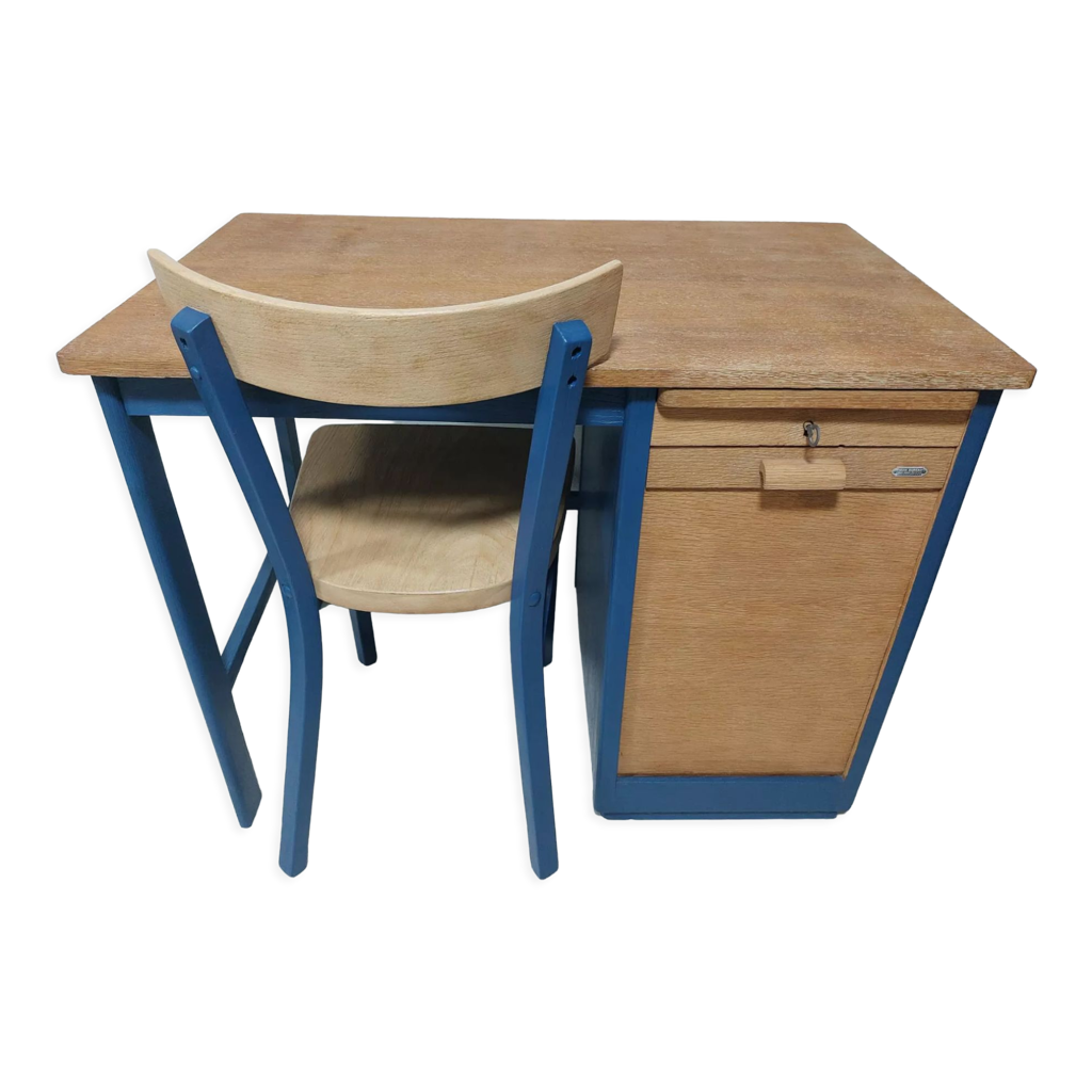 Bureau enfant et sa chaise Baumann | Selency