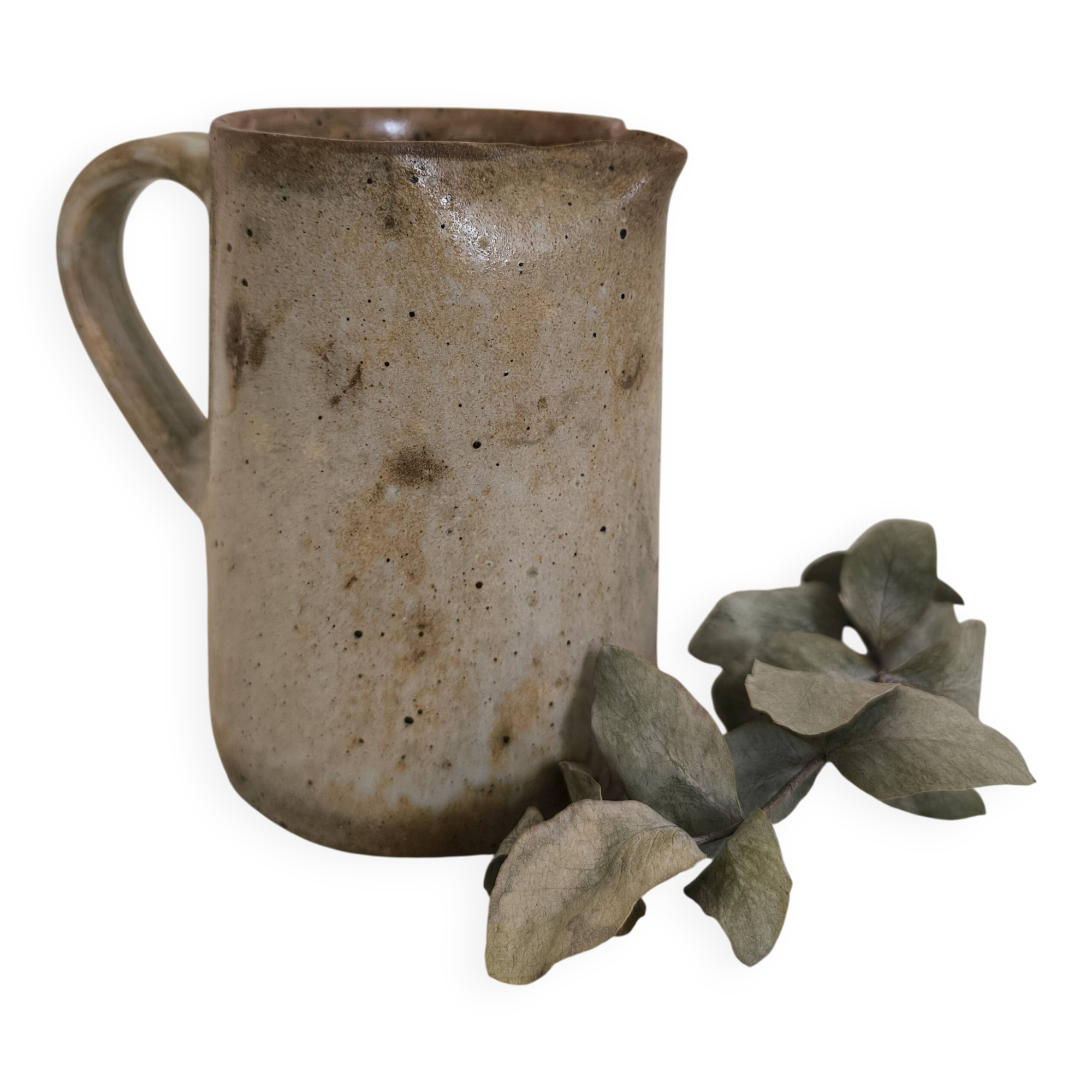 Pichet, pot à lait vintage en grès | Selency