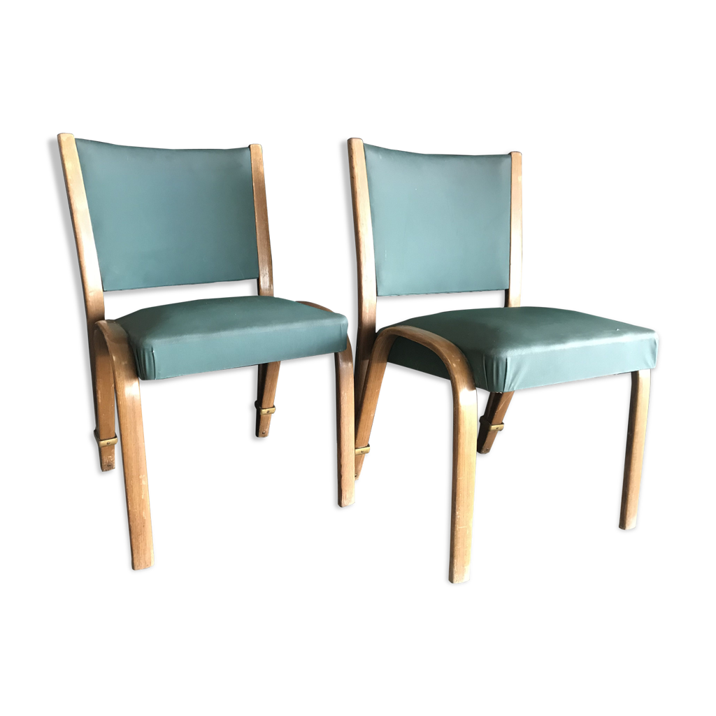 Chaises steiner bow-wood | Selency