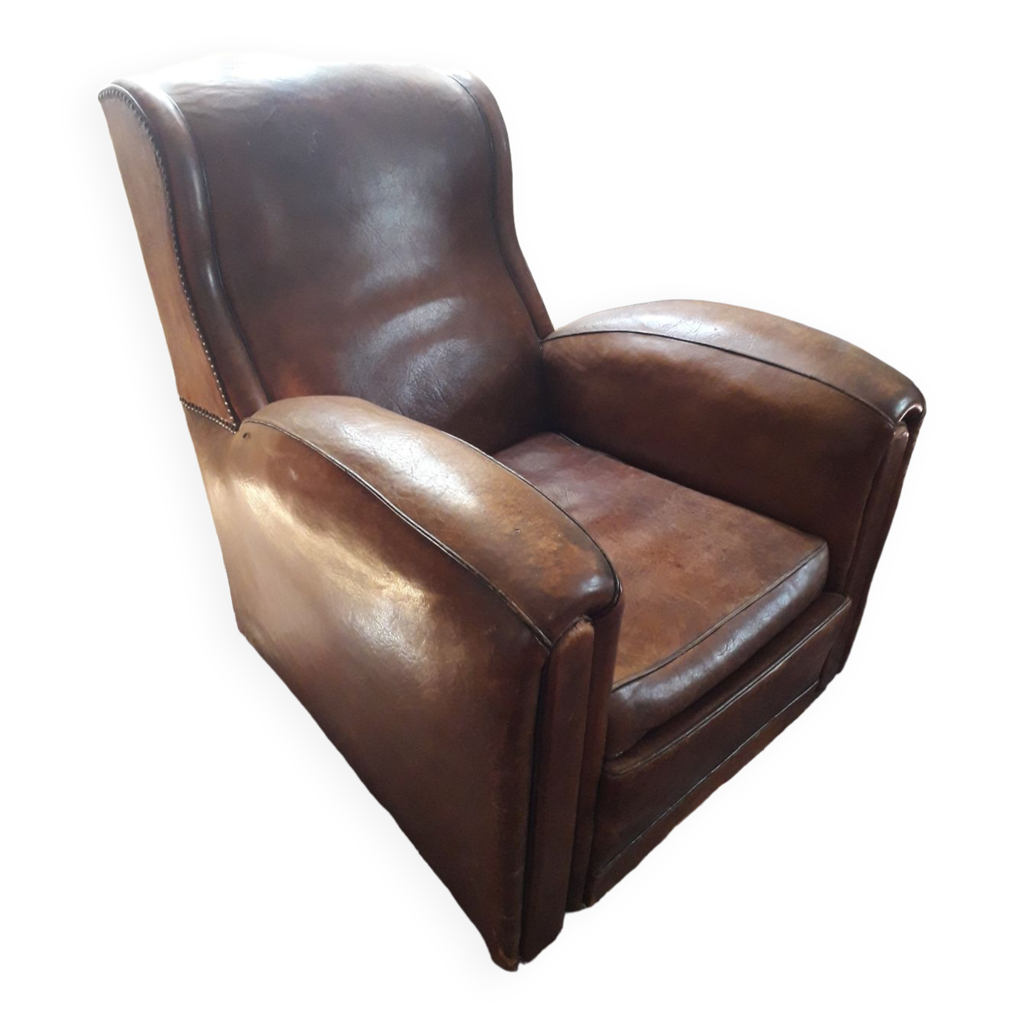 Fauteuil club cuir | Selency
