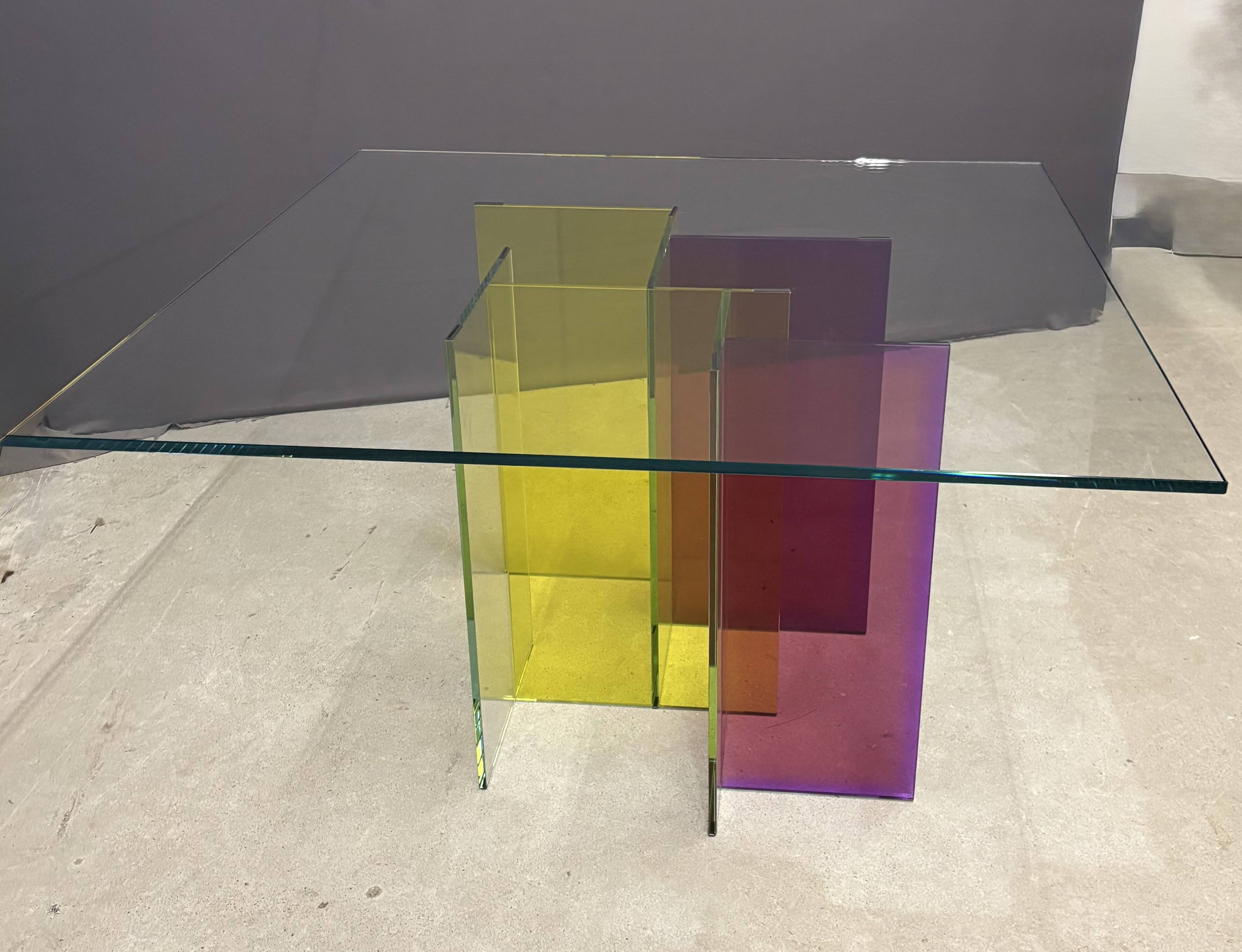 Table "diapo" De Salle à Manger Par René Bouchara Pour Roche Bobois ...