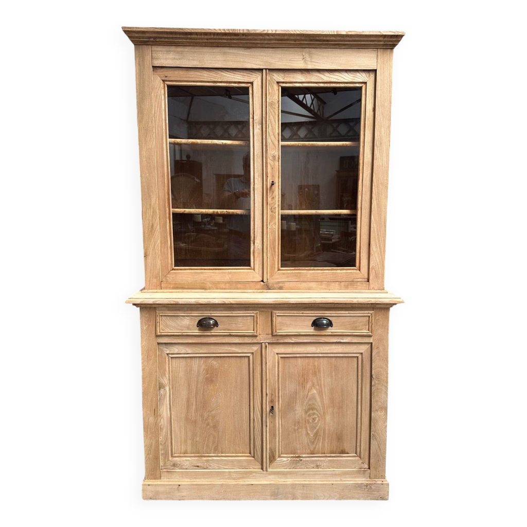 Vaisselier Début XXème en orme massif | Selency