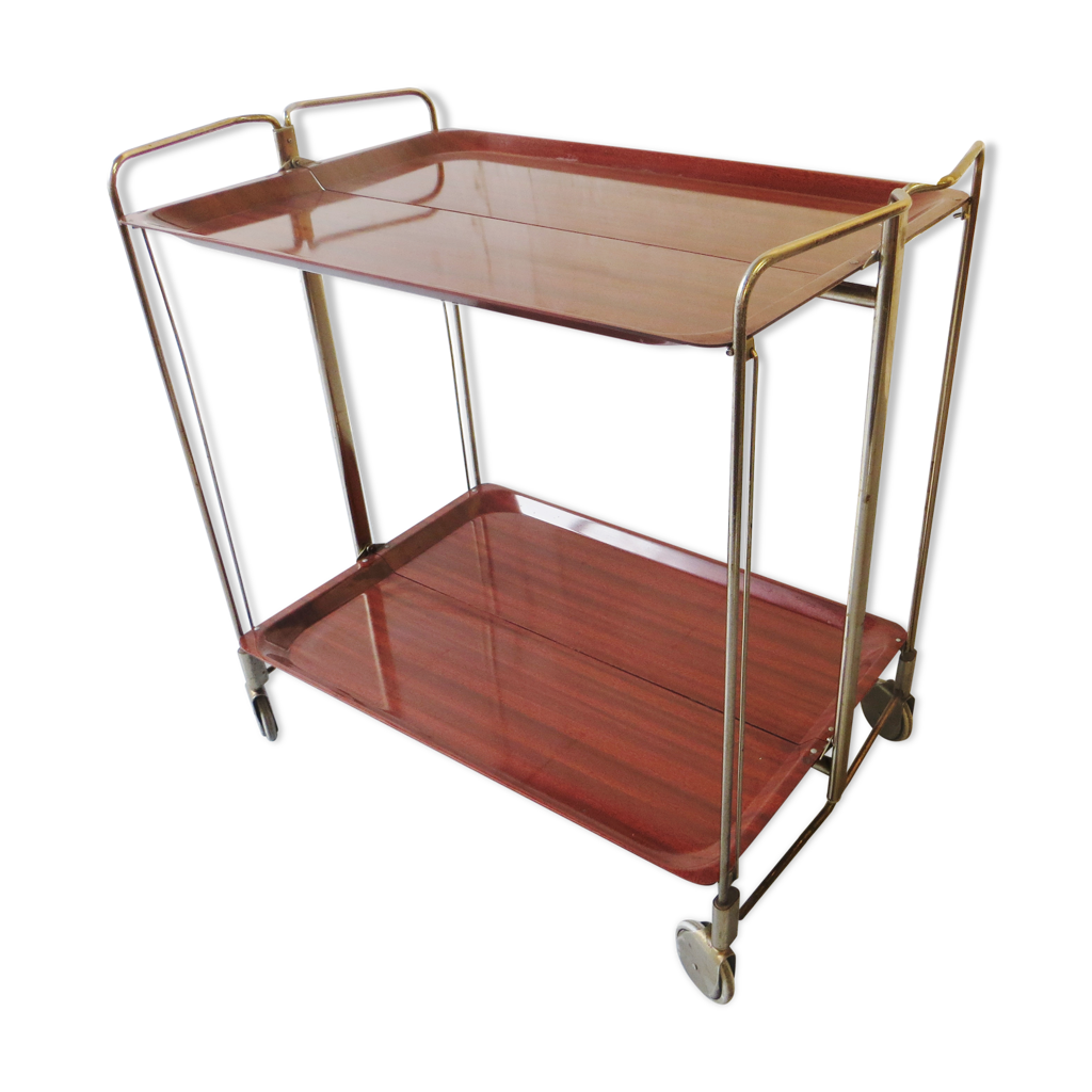 Table desserte pliable vintage années 60 | Selency