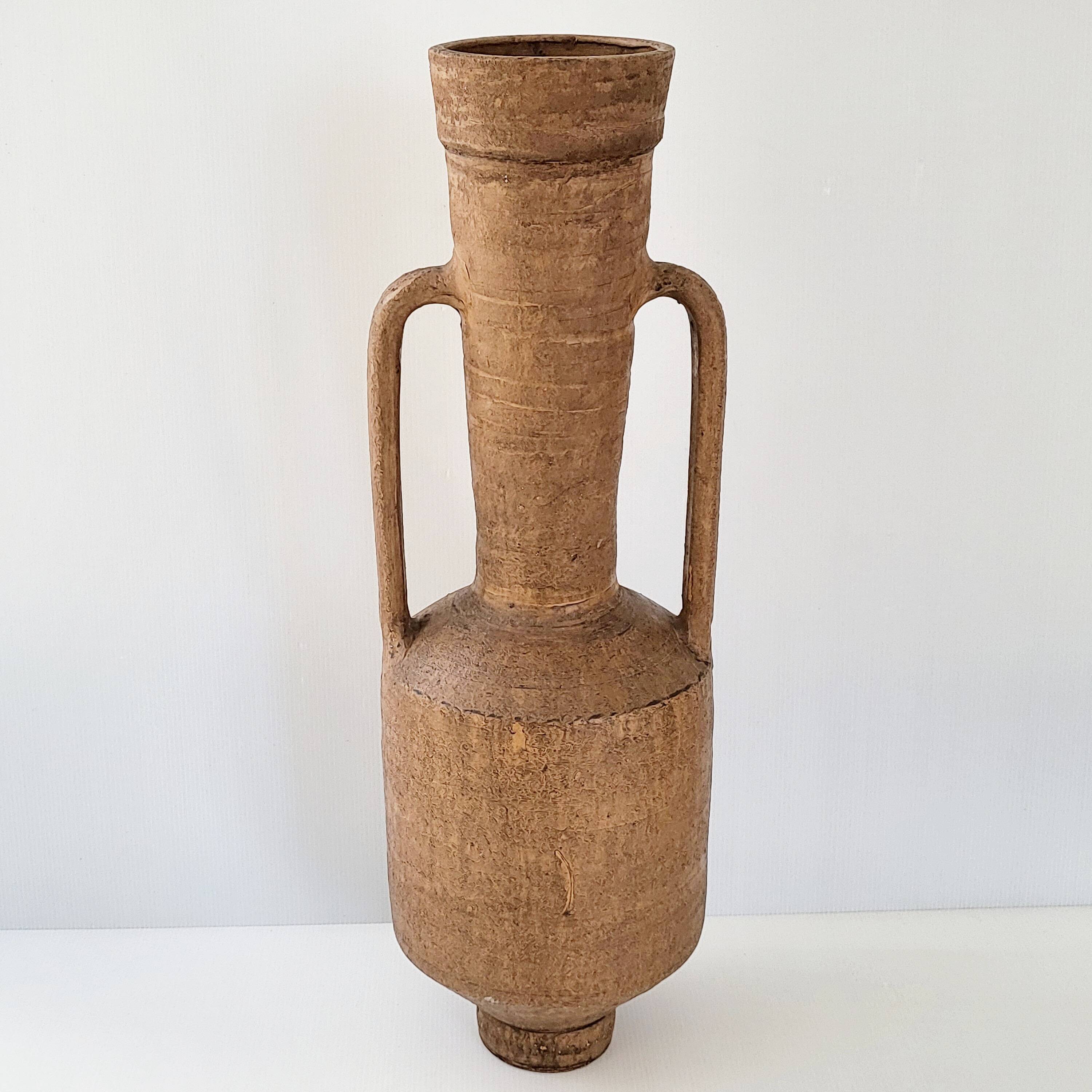 Vase amphore vintage en terre cuite 1960 | Selency