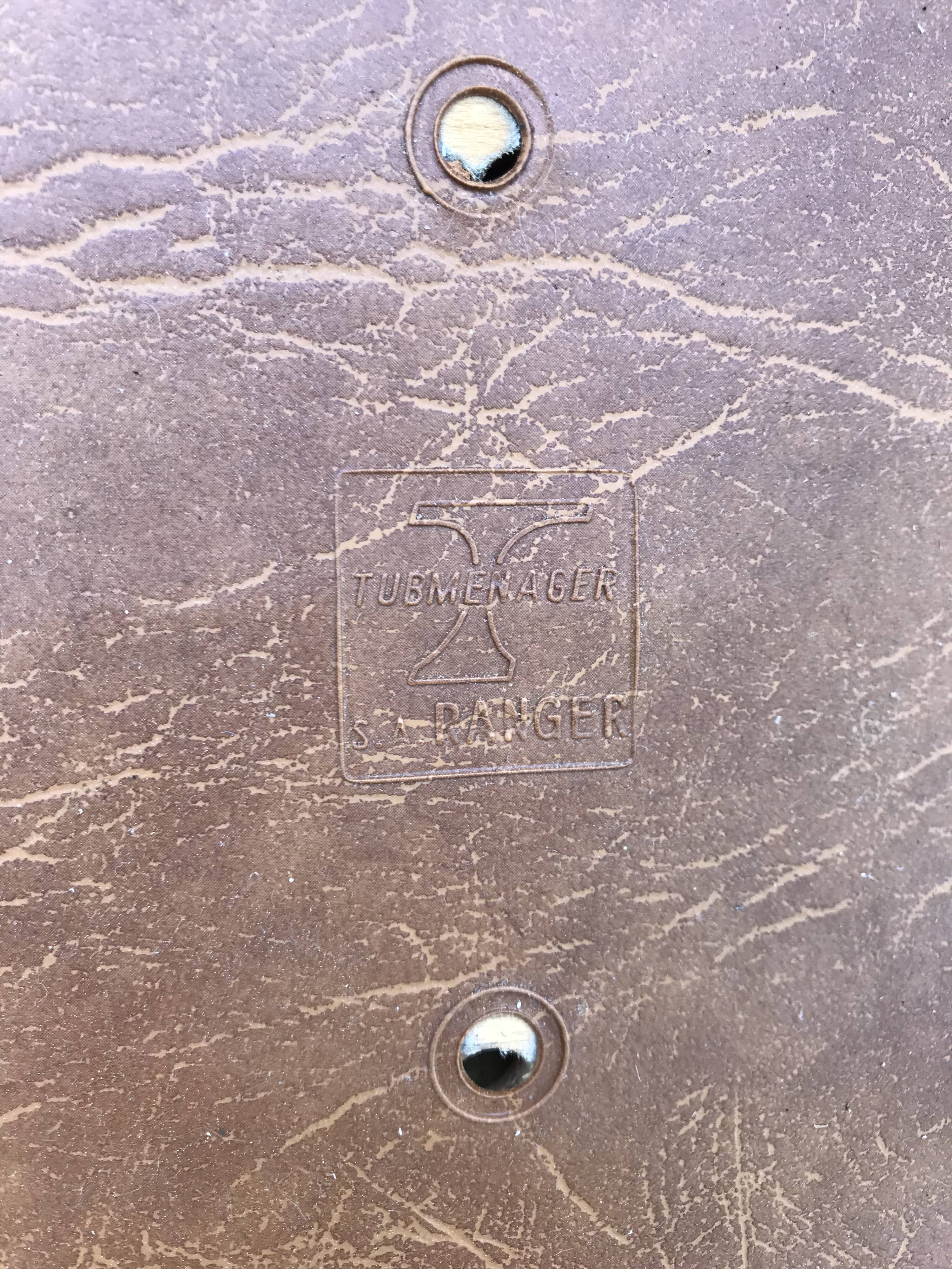 Serie de 3 chaises anciennes Tubmenager années 70 | Selency