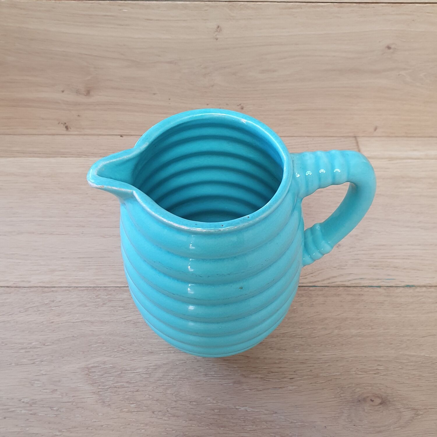 Pichet bleu en céramique | Selency