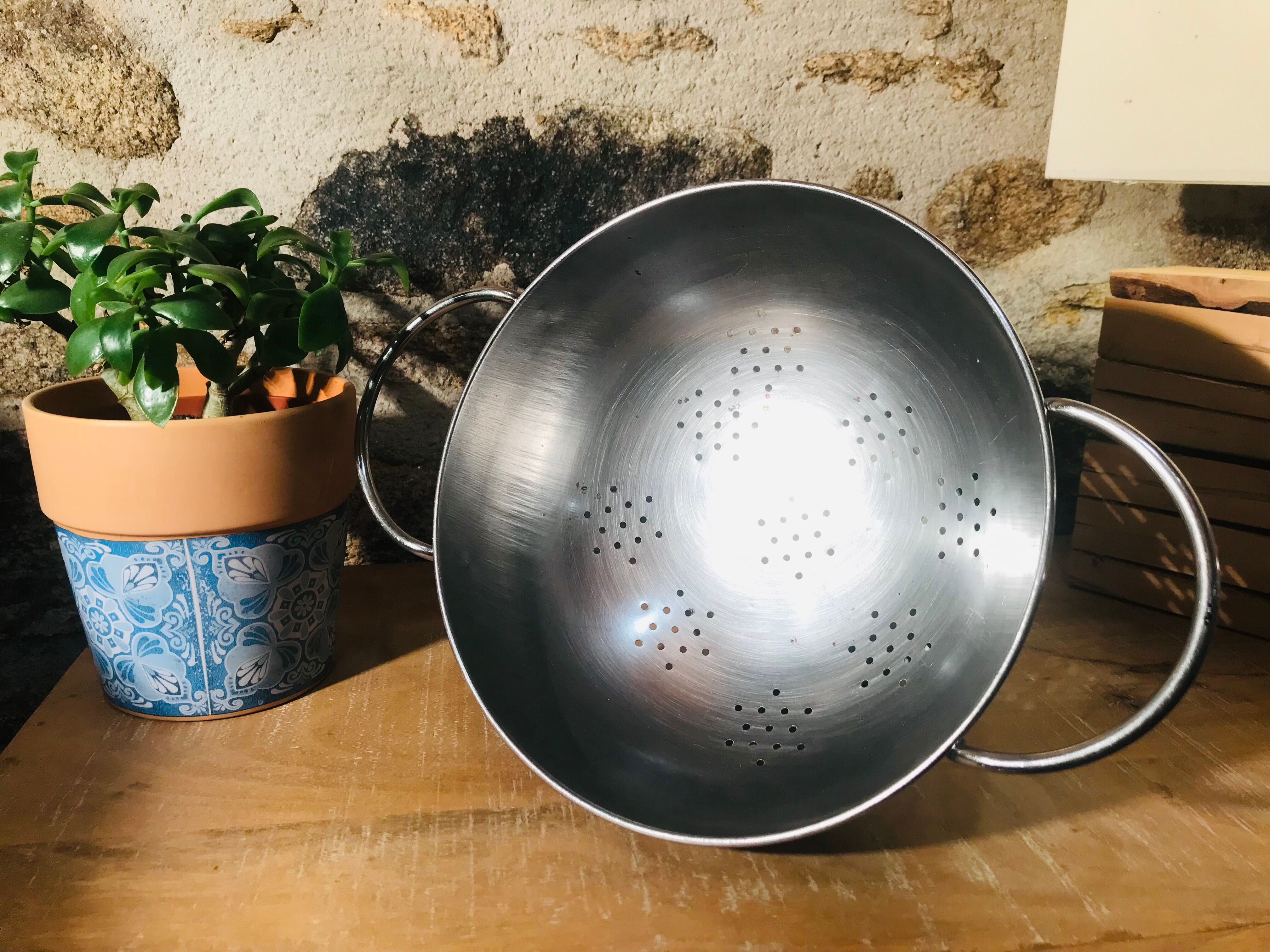 Passoire en inox vintage | Selency