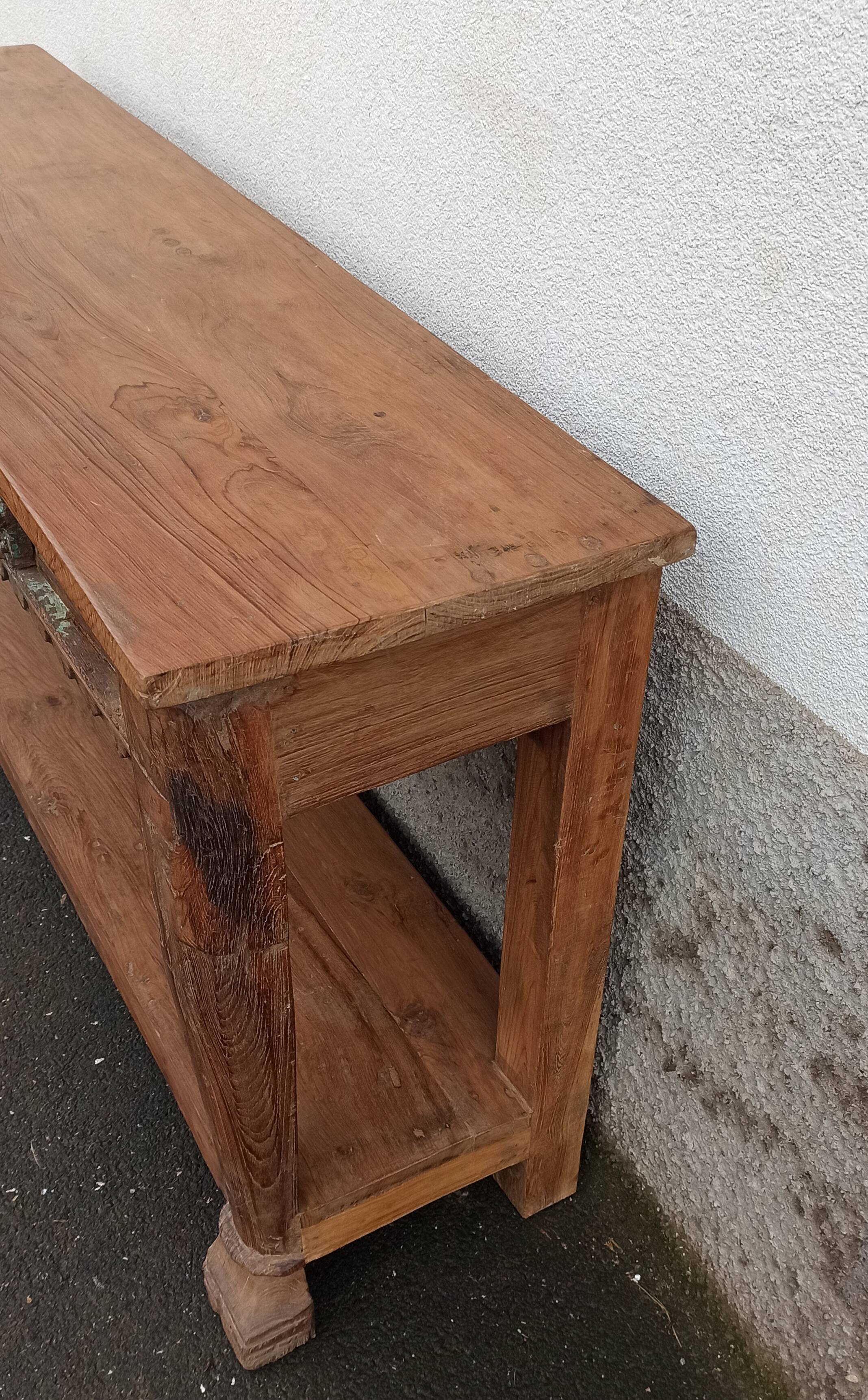 Console ancienne en bois | Selency