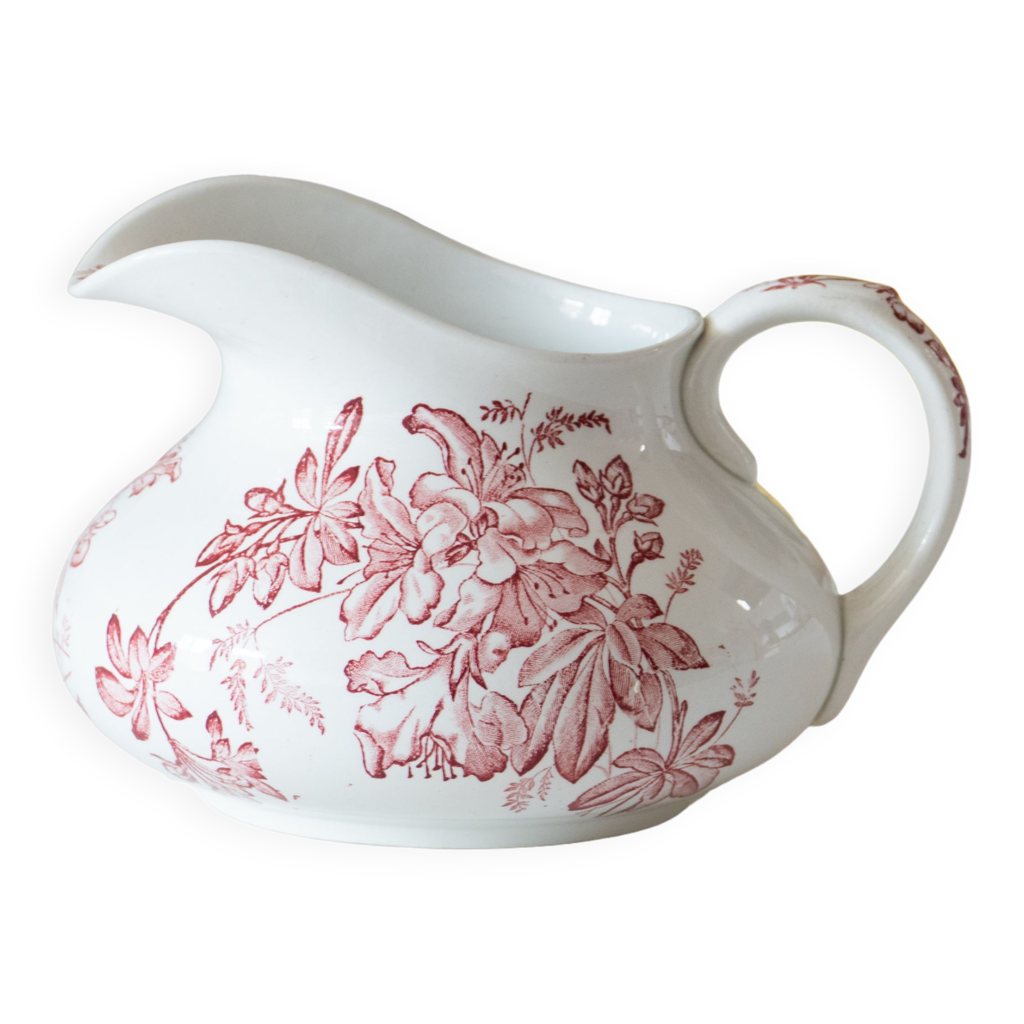 Broc joufflu terre de fer rose XIXe siècle | Selency