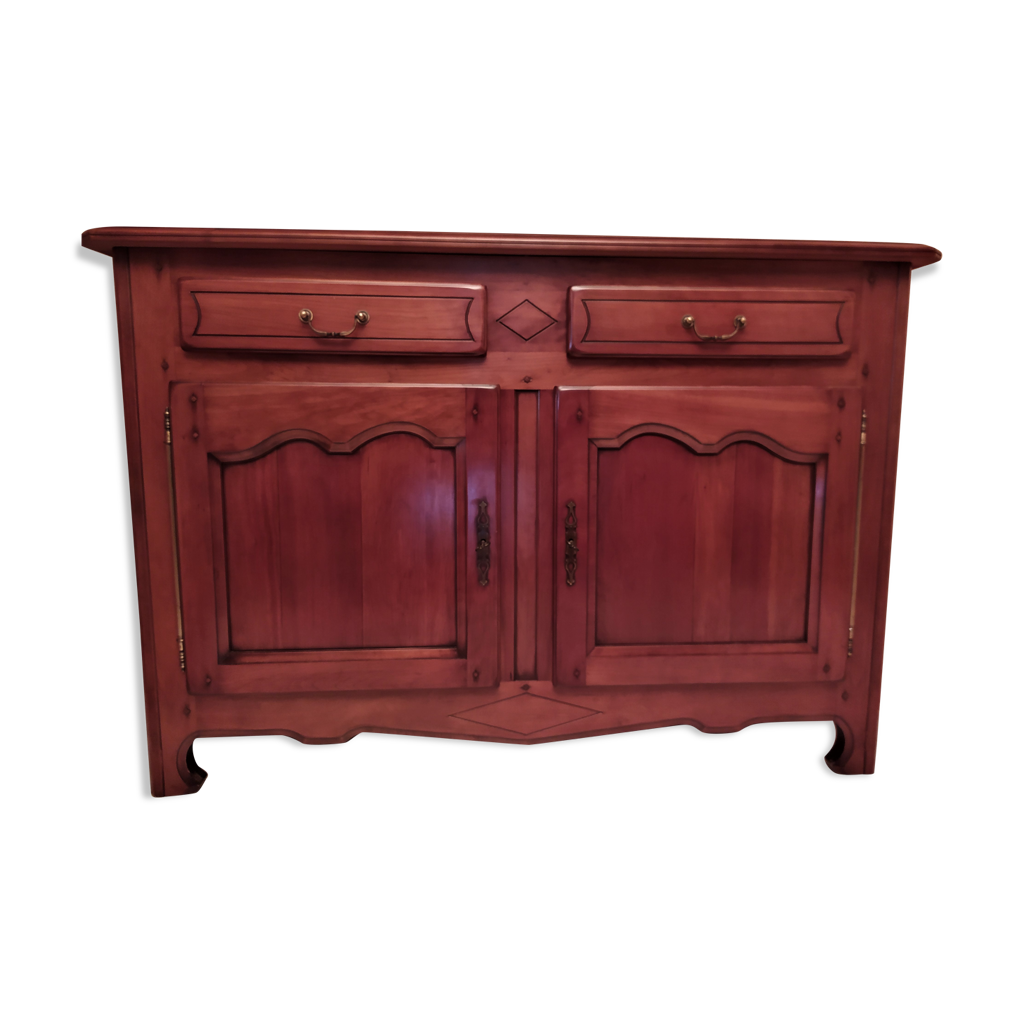 Buffet bas en merisier massif | Selency